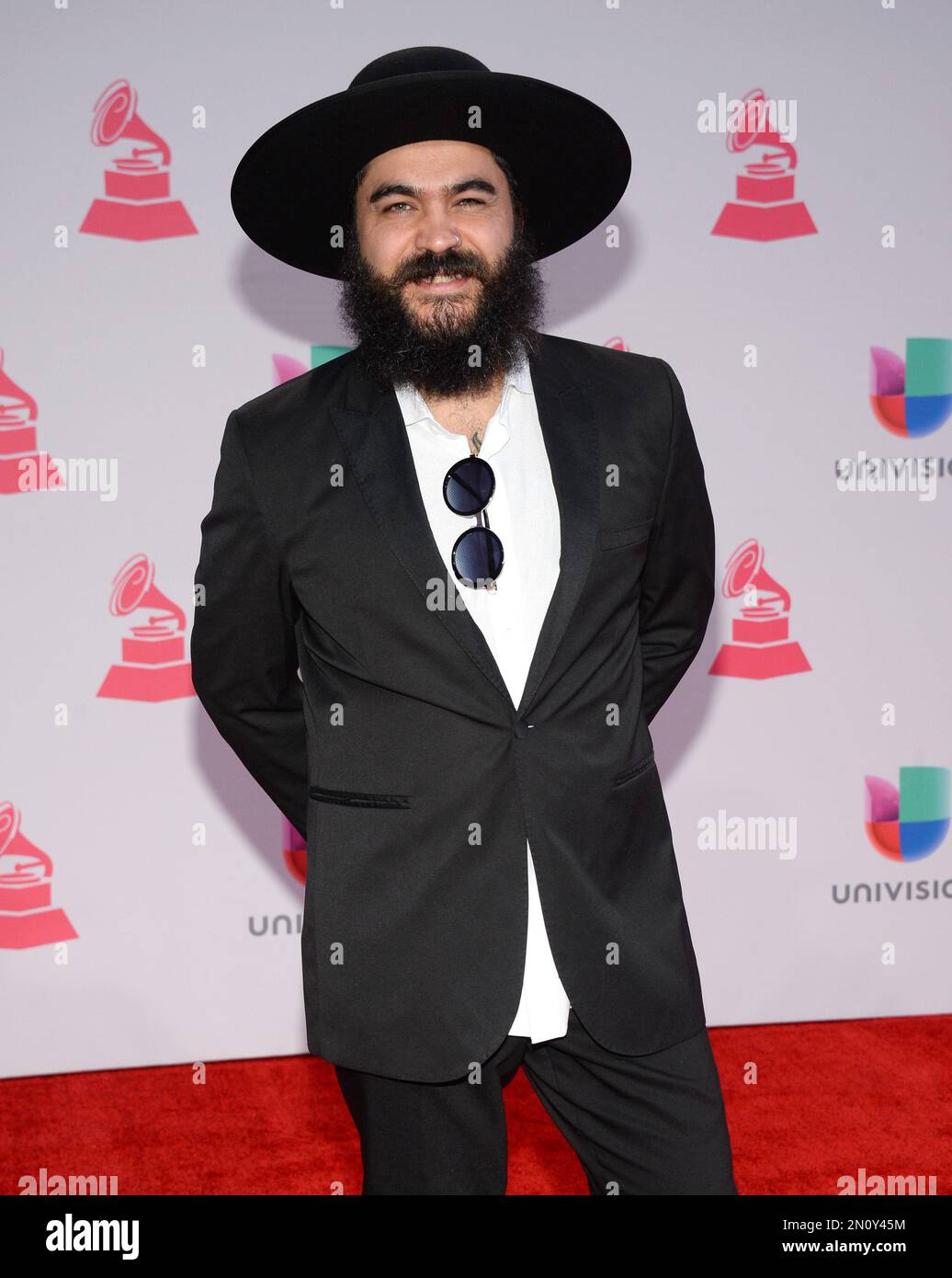 Joselito Acedo arrives at the 16th annual Latin Grammy Awards at the ...