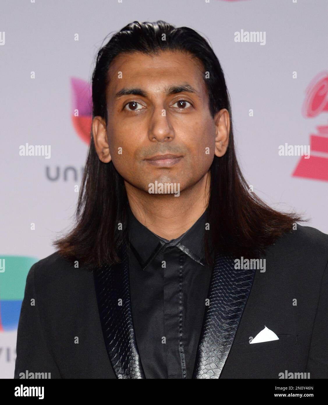 Jay "J2" Singh arrives at the 16th annual Latin Grammy Awards at the MGM Grand Garden Arena on ...