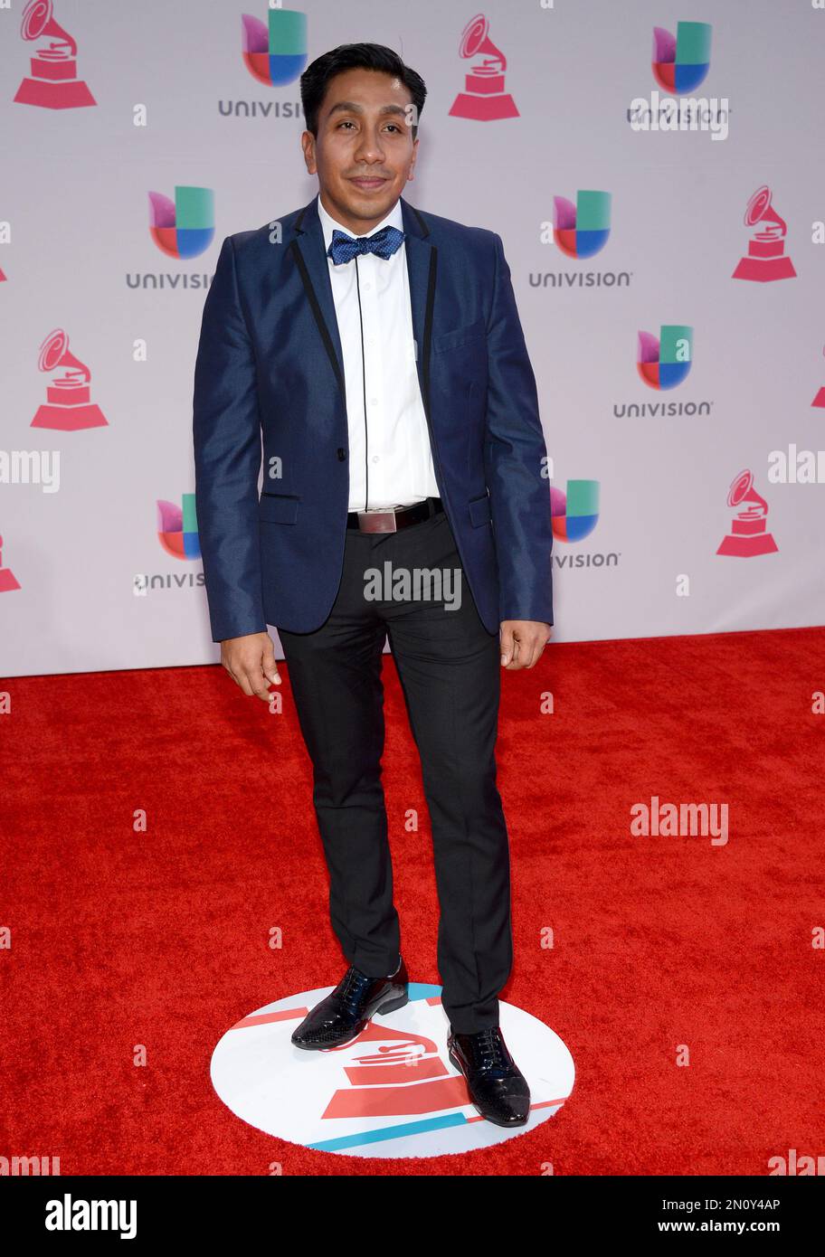 Cesar Argueta arrives at the 16th annual Latin Grammy Awards at the MGM ...