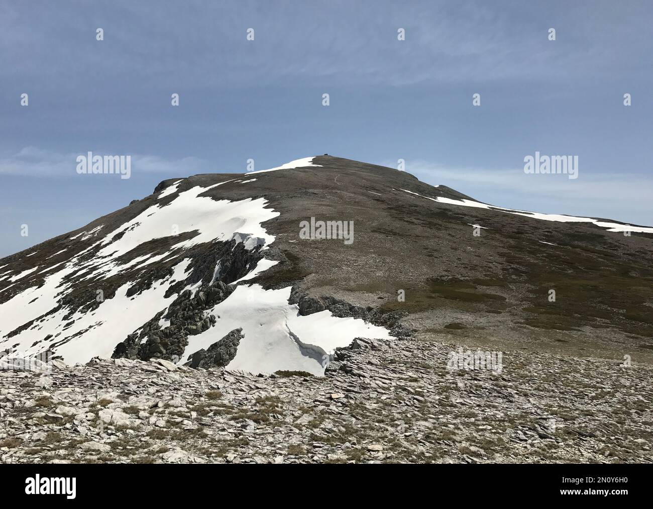 Mount Uludag Small Summit view (Zirvetepe) at winter in Bursa, Turkey ...
