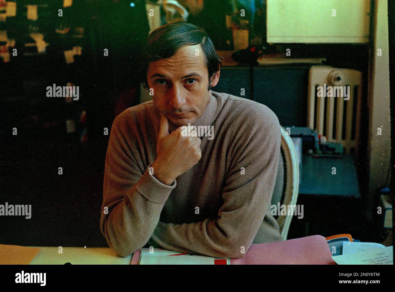 Marc Bohan, Paris fashion designer for the House of Christian Dior is ...