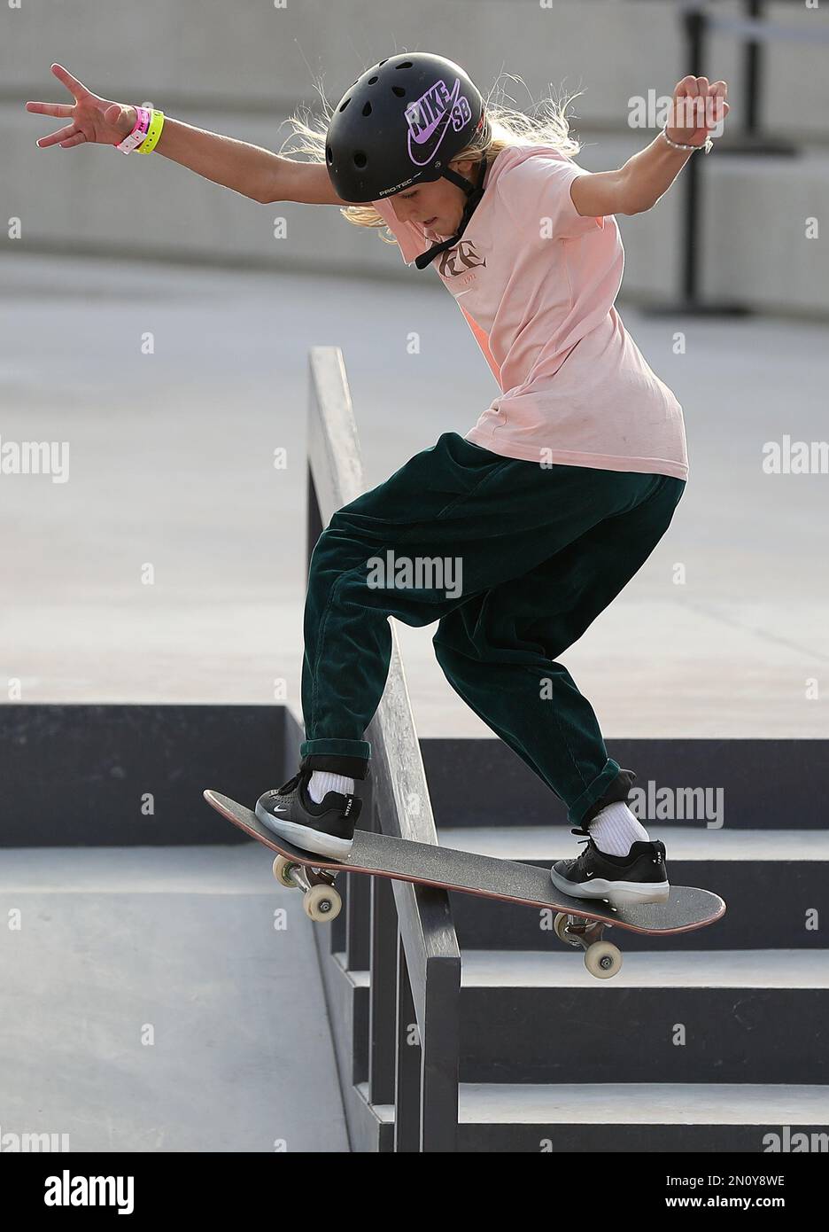 Sharjah, United Arab Emirates (UAE). 5th Feb, 2023. Chloe Covell of ...