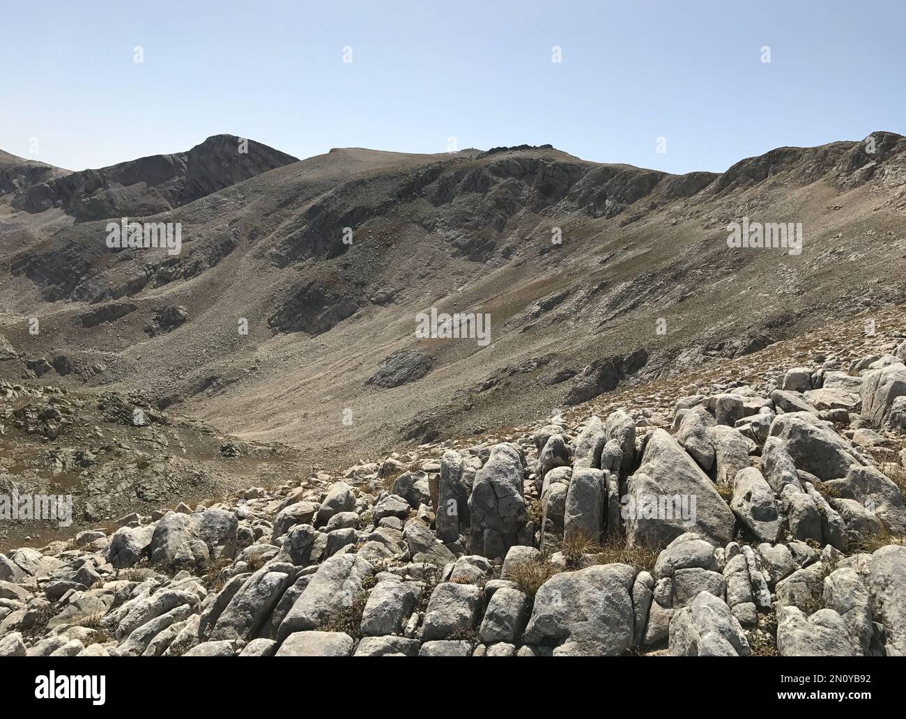 Mount Uludag Mountain Range in Bursa, Turkey. Uludag is the highest ...