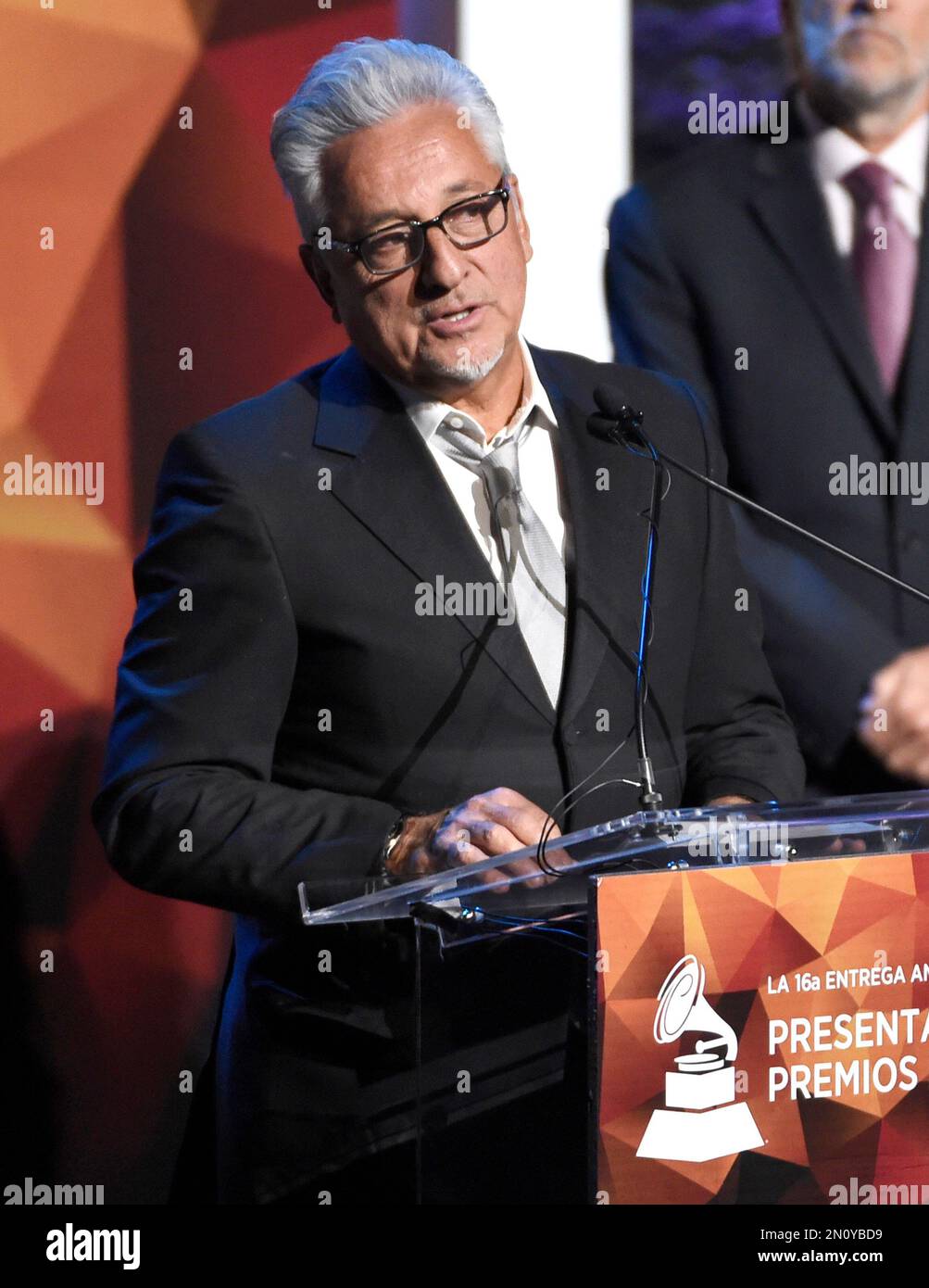 Humberto Gatica accepts the Trustees Award at the Lifetime Achievement ...