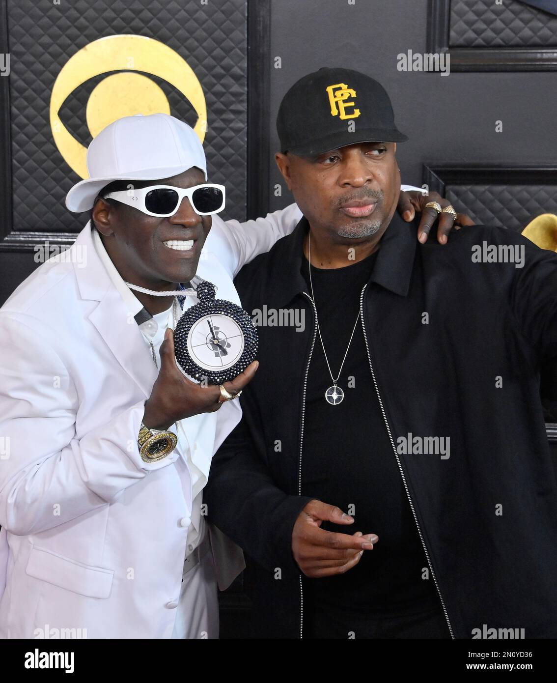 Los Angeles, United States. 05th Feb, 2023. Flavor Flav and Chuck D ...