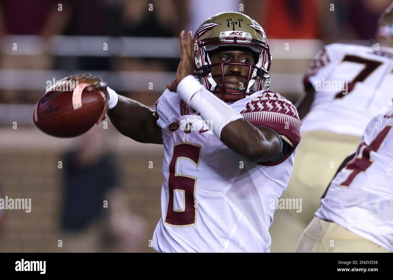 FILE - In this Sept. 18, 2015, file photo, Florida State quarterback ...