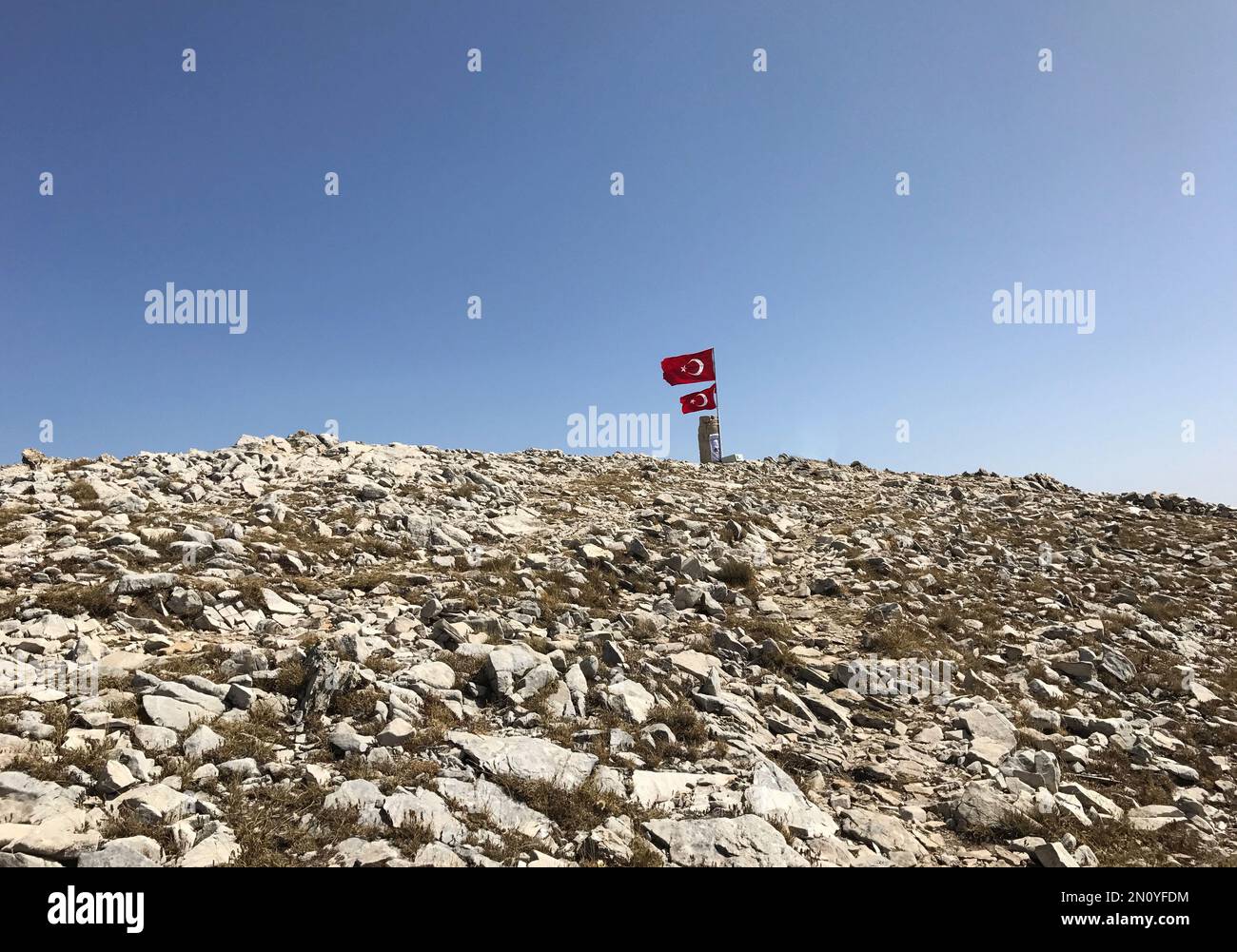 Mount Uludag Great Summit in Bursa, Turkey. Uludag is the highest ...