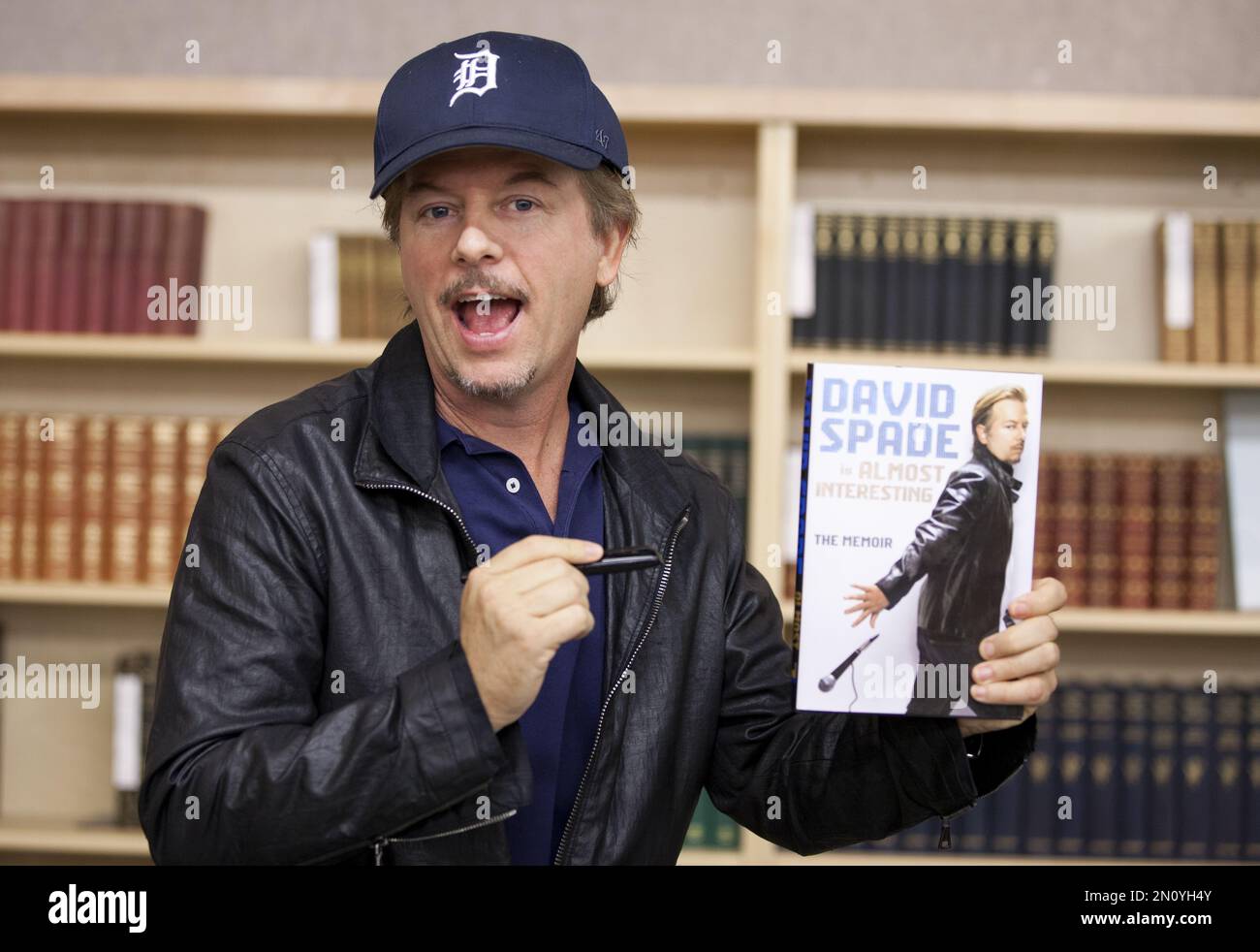 David Spade poses for a portrait in promotion of his new book "Almost ...