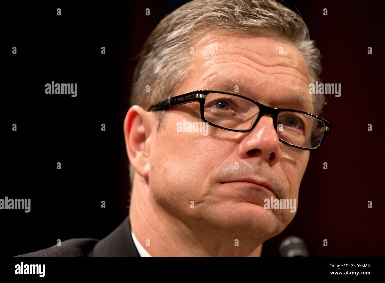 Homeland Security Department Inspector General John Roth listens to ...