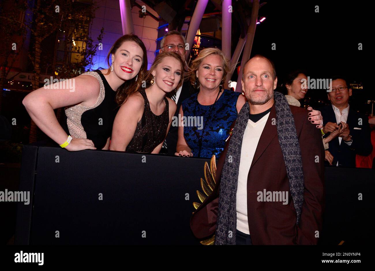 Woody Harrelson seen at Los Angeles Premiere of Lionsgate's 'The Hunger ...