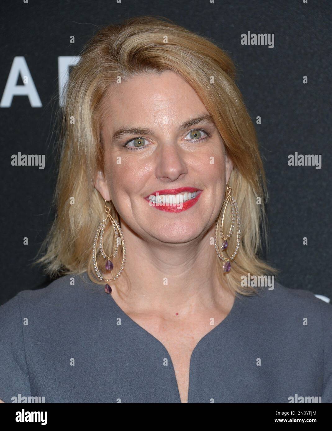GLAAD CEO and President Sarah Kate Ellis attends the premiere of "Carol ...