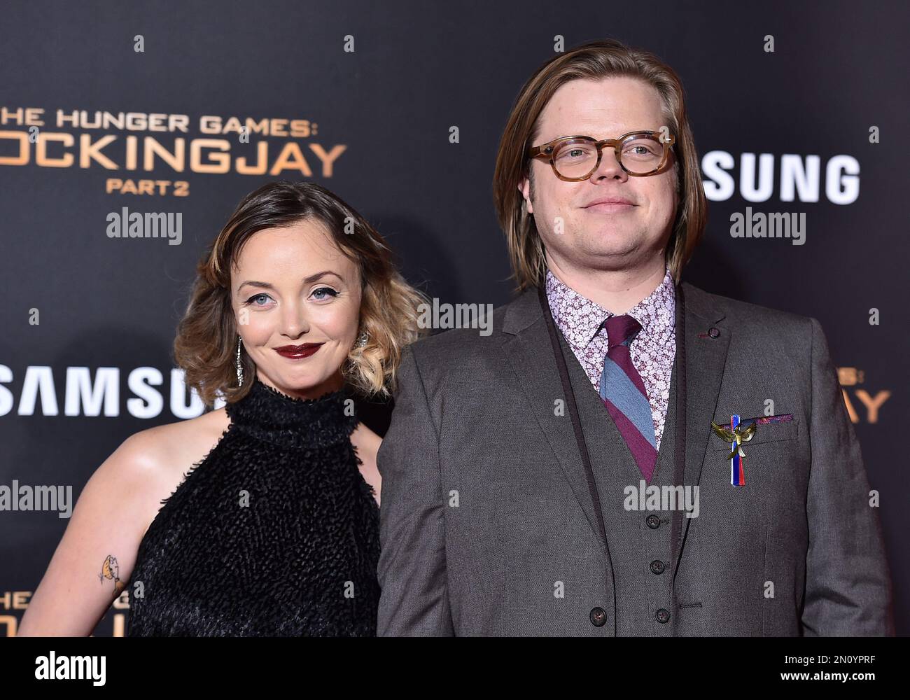 Kira Sternbach, left, and Elden Henson attend the Los Angeles premiere ...