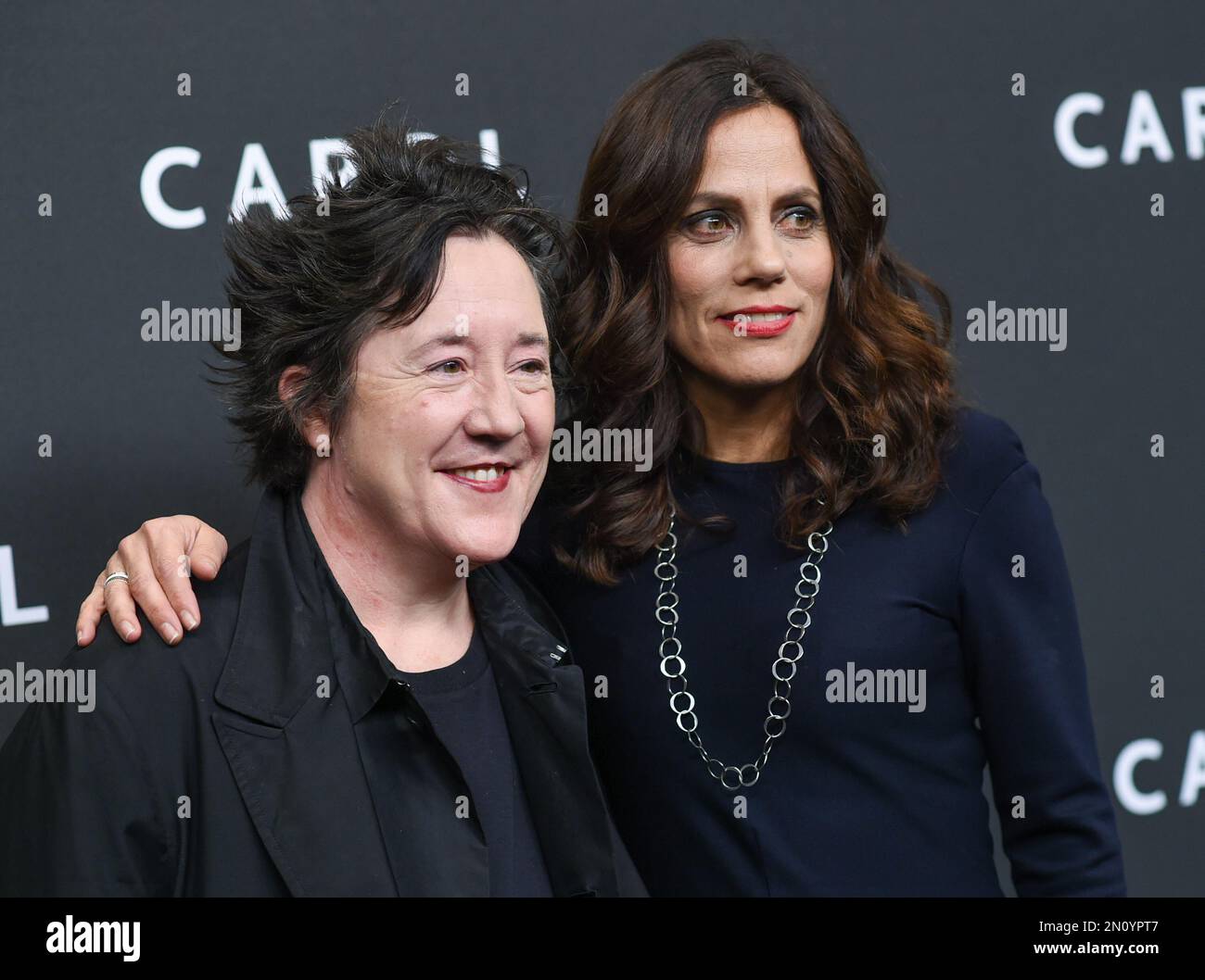 Producers Christine Vachon, left, and Elizabeth Karlsen attend the ...