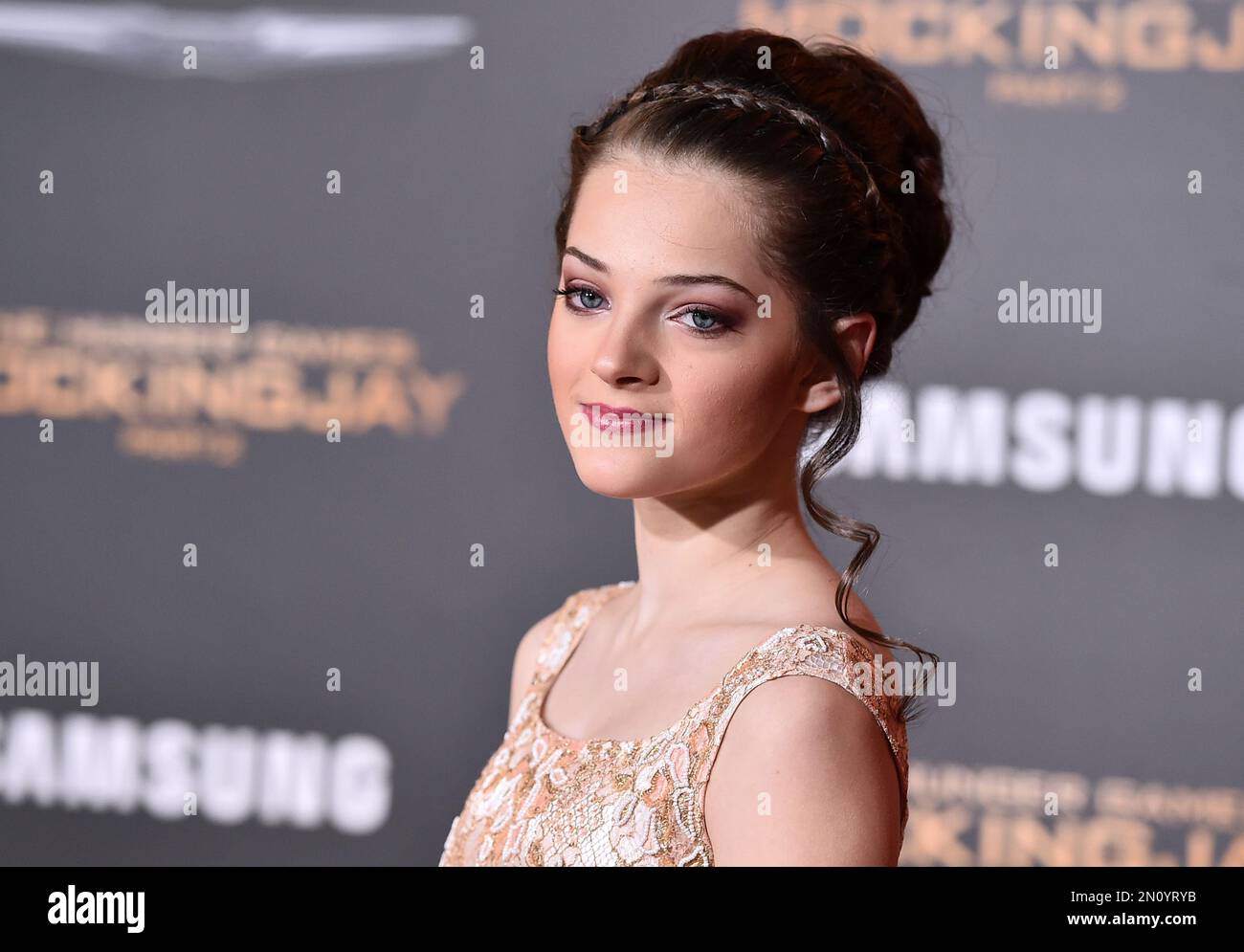 Erika Bierman arrives at the Los Angeles premiere of "The Hunger Games ...