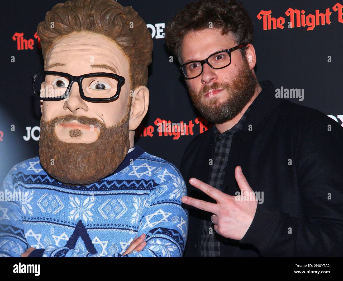 Seth Rogen attends a special screening of "The Night Before" at the ...