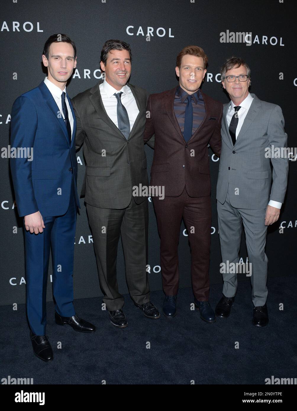 Cory Michael Smith, from left, Kyle Chandler, Jake Lacy and director ...