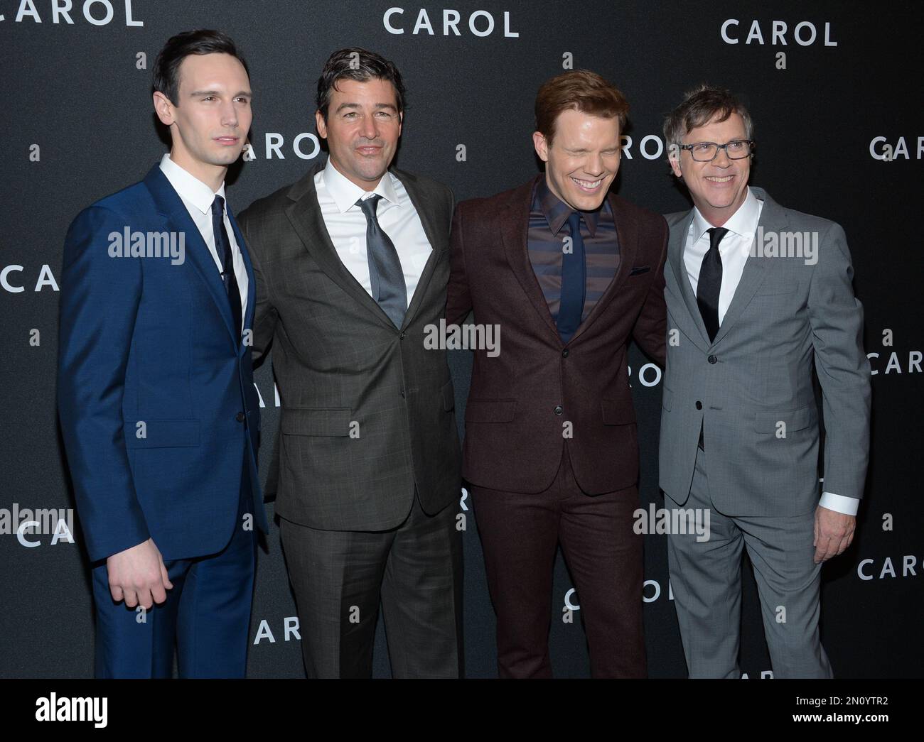 Cory Michael Smith, from left, Kyle Chandler, Jake Lacy and director ...