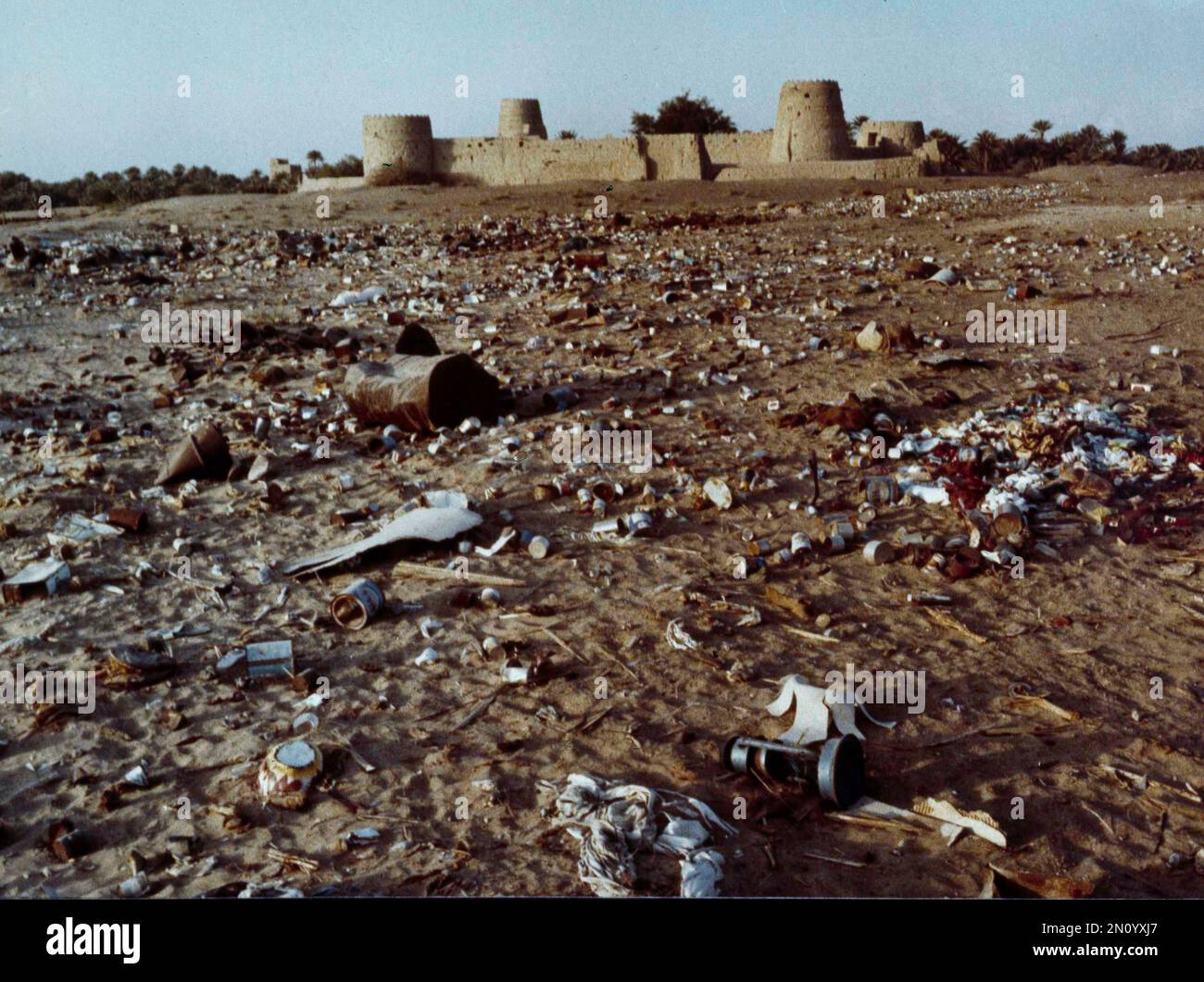 Pollution problems have come to Buraimi, Oman, where a vast field of ...