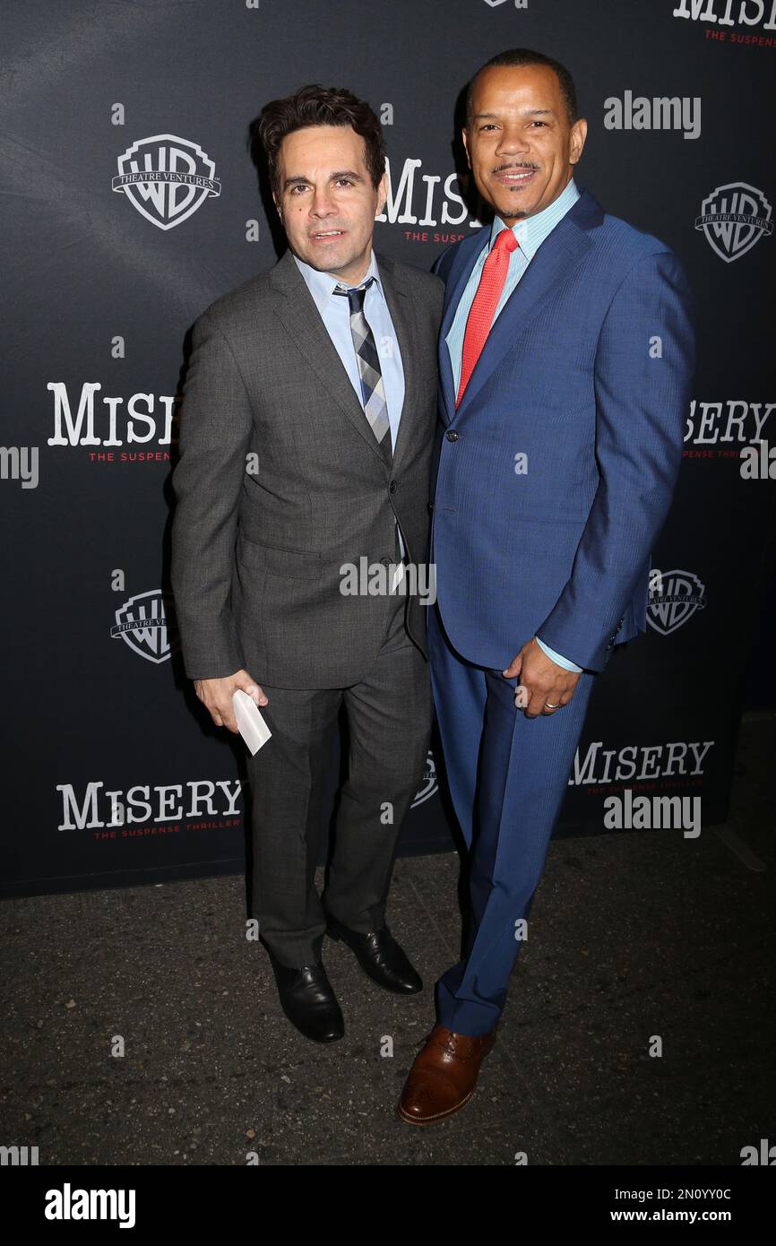 Mario Cantone, left, and Jerry Dixon attend the opening night of ...