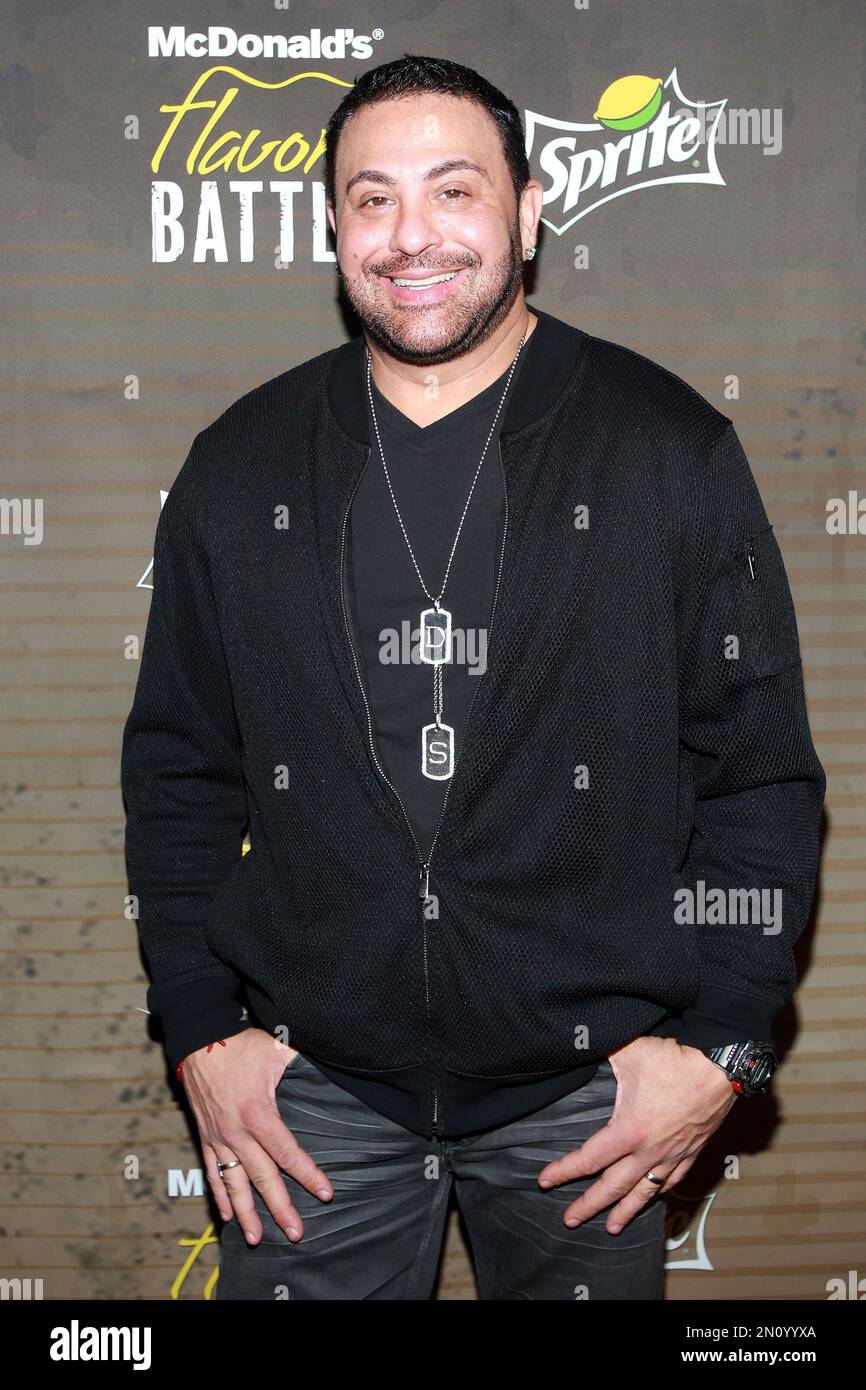 Judge DJ Skrible attends the McDonald's Flavor Battle at Orbit on ...