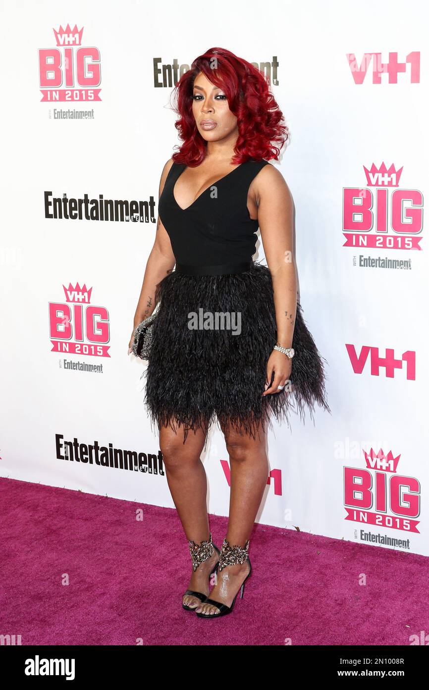 K. Michelle attends the VH1 Big In 2015 with Entertainment Weekly Award ...
