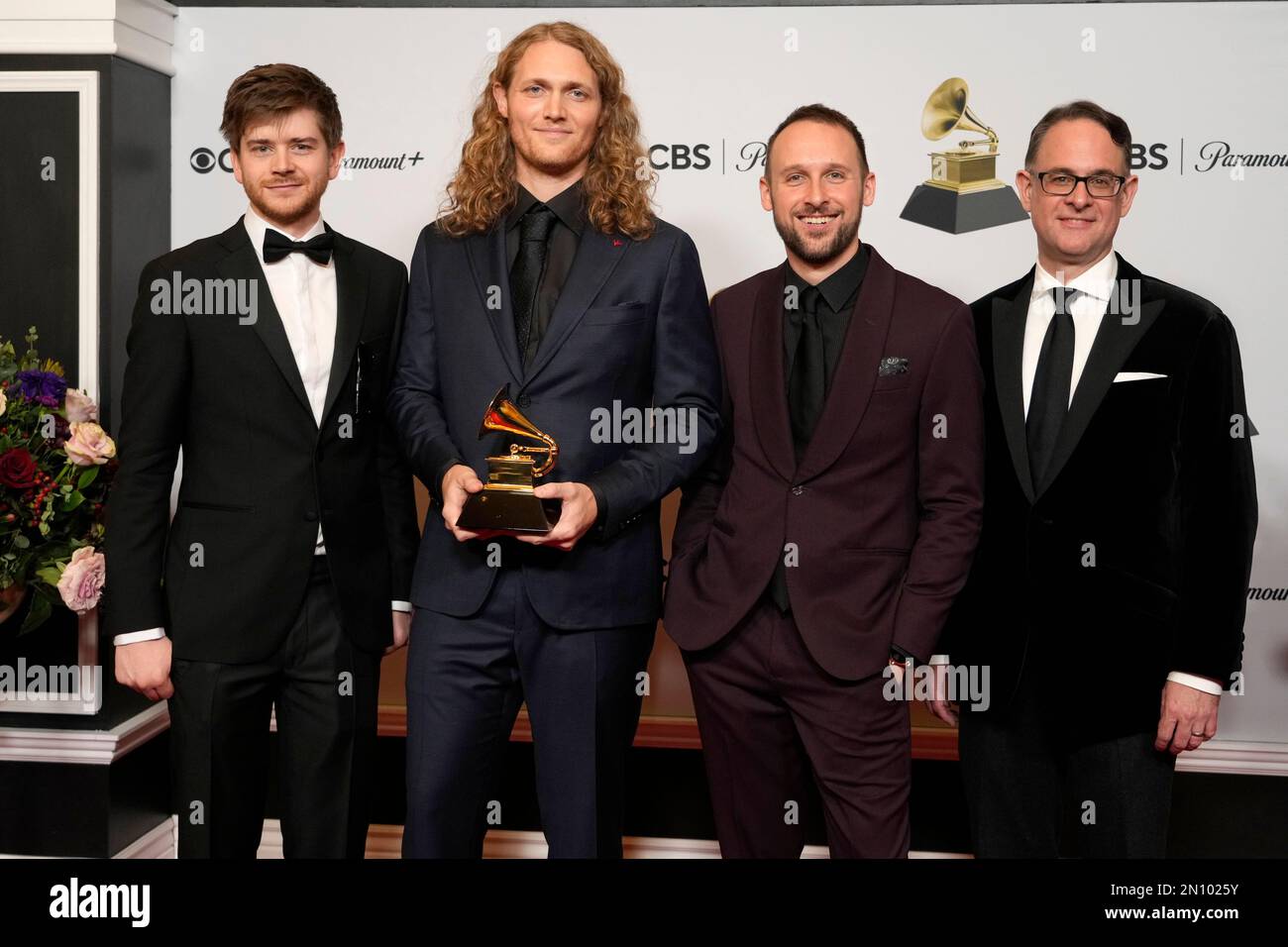 Oli Jacobs, from left, Jeremy Hatcher, Nick Lobel and Randy Merrill ...