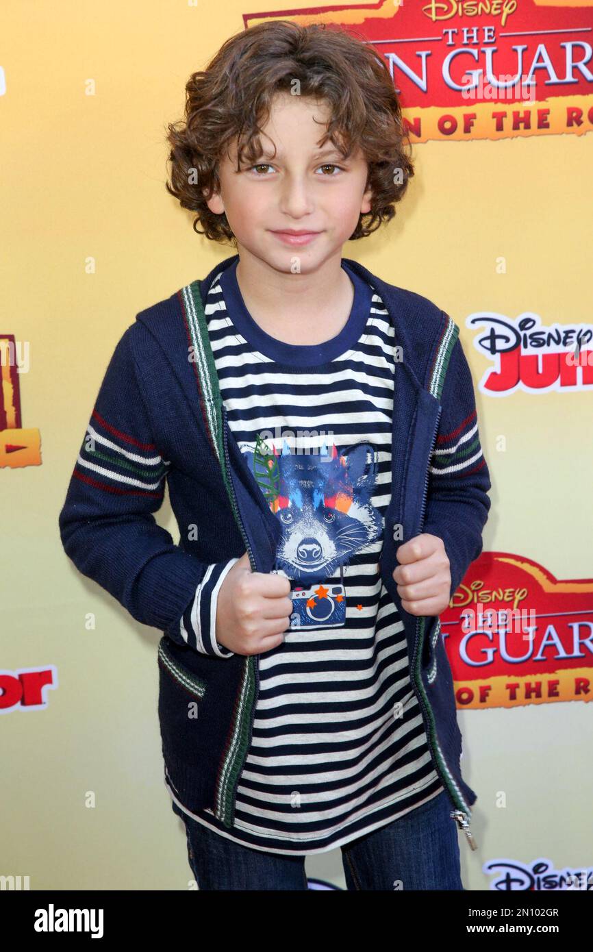 August Maturo arrives at the LA Premiere of "The Lion Guard: Return of ...