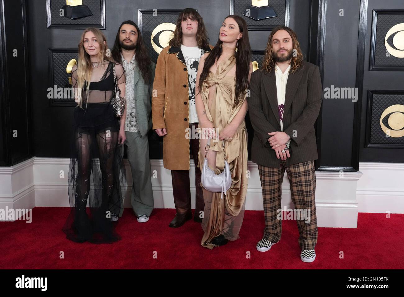 Hester Chambers, from left, Joshua Omead Mobaraki, Henry Holmes, Rhian ...