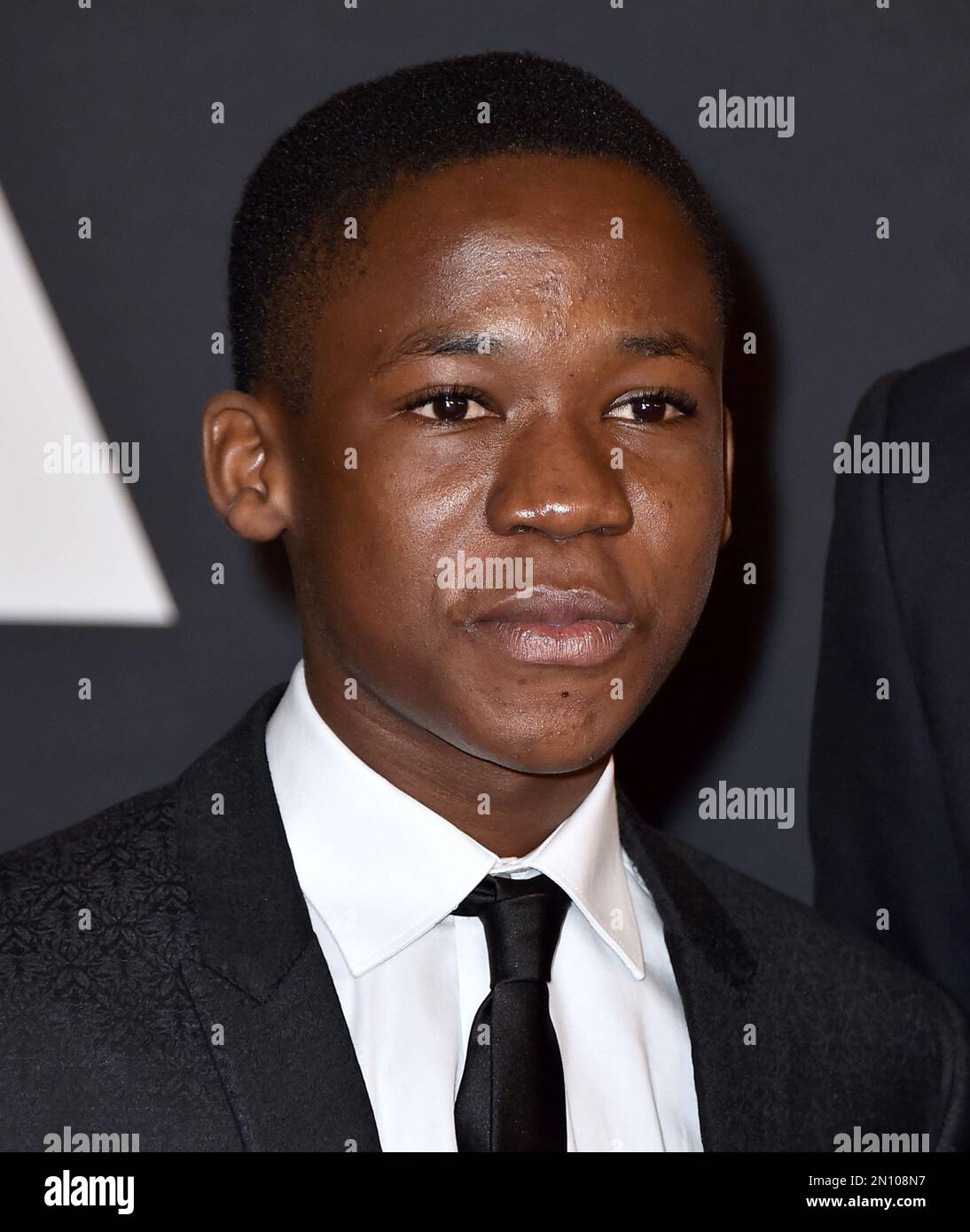 Abraham Attah arrives at the Governors Awards at the Dolby Ballroom on ...