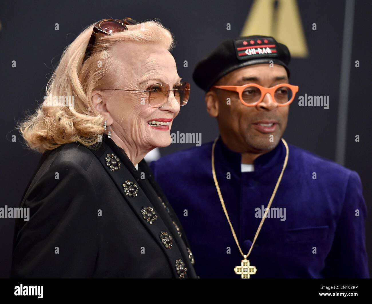 Gena Rowlands, left, and Spike Lee arrive at the Governors Awards at ...