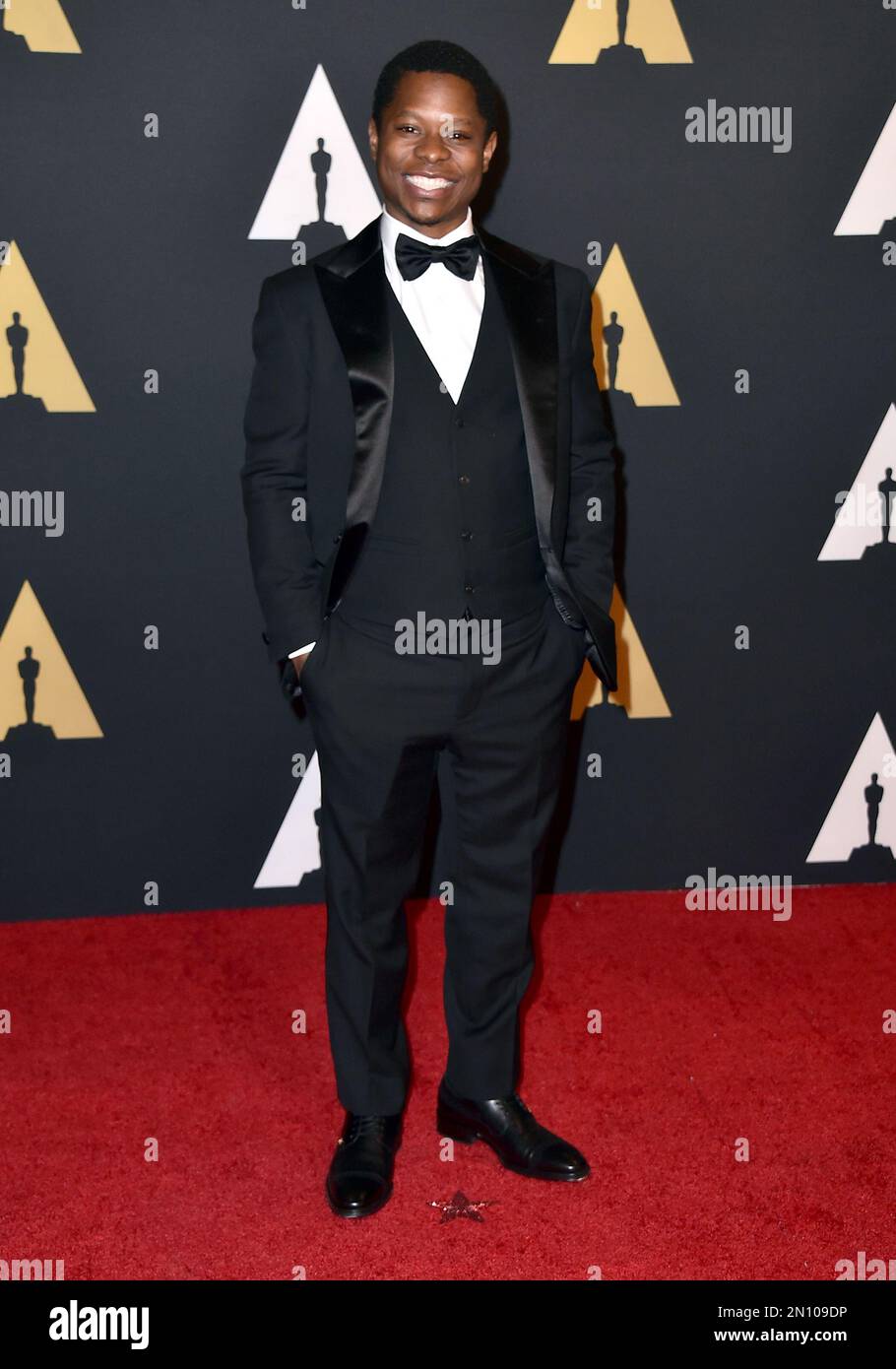 Jason Mitchell arrives at the Governors Awards at the Dolby Ballroom on ...