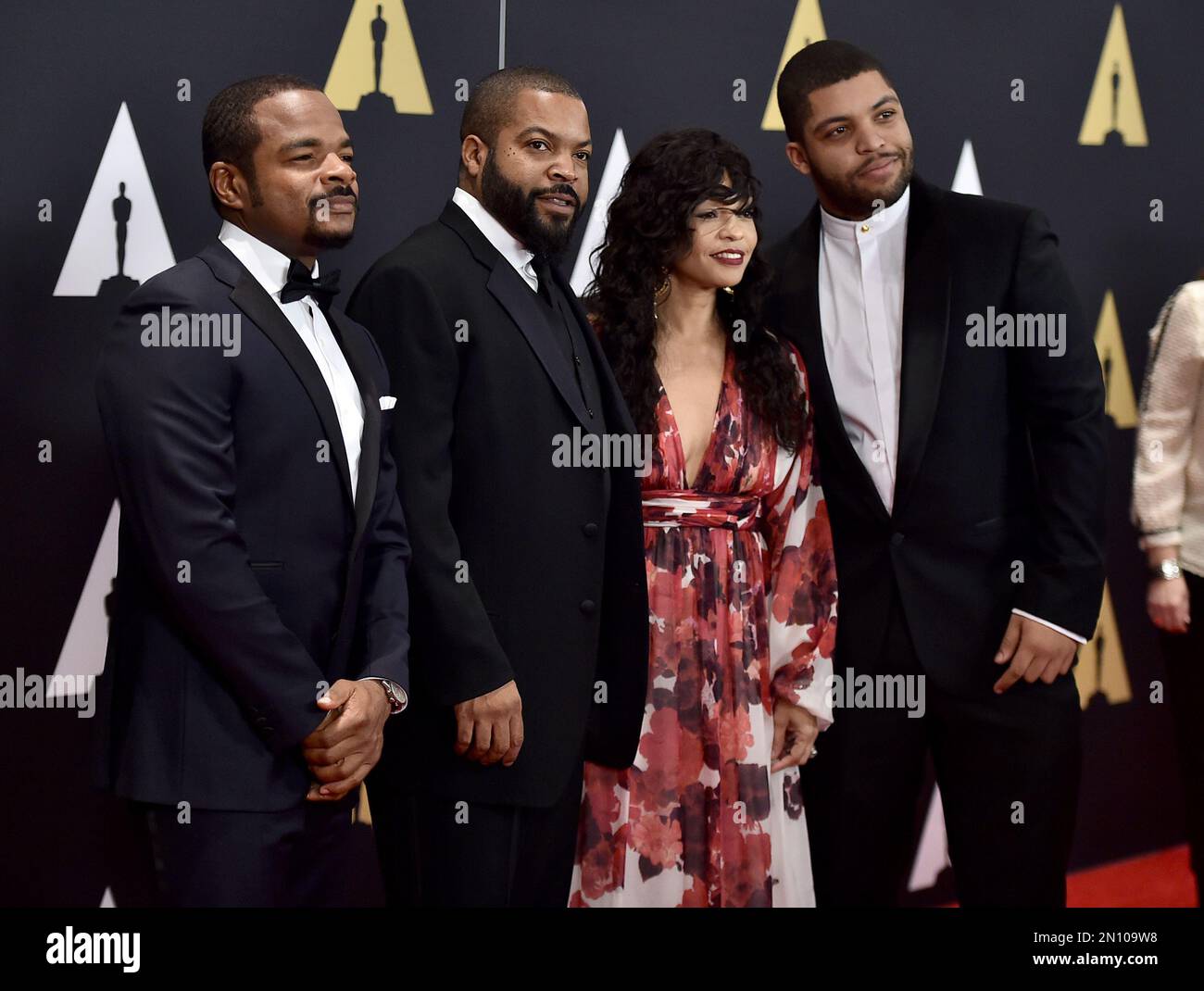 F. Gary Gray, from left, Ice Cube, Kimberly Woodruff, and O'Shea ...