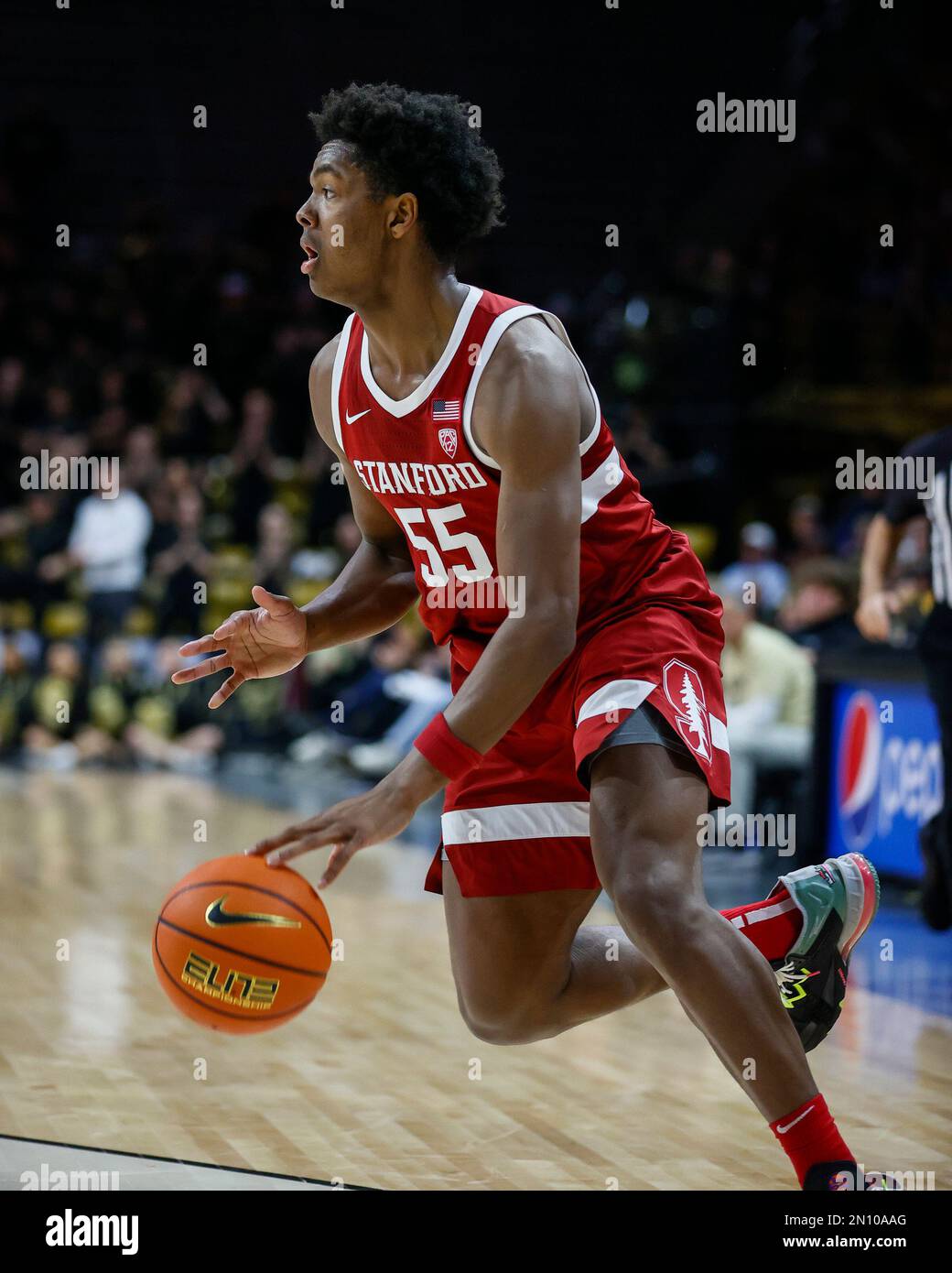 Boulder, CO, USA. 5th Feb, 2023. Stanford Cardinal forward Harrison ...