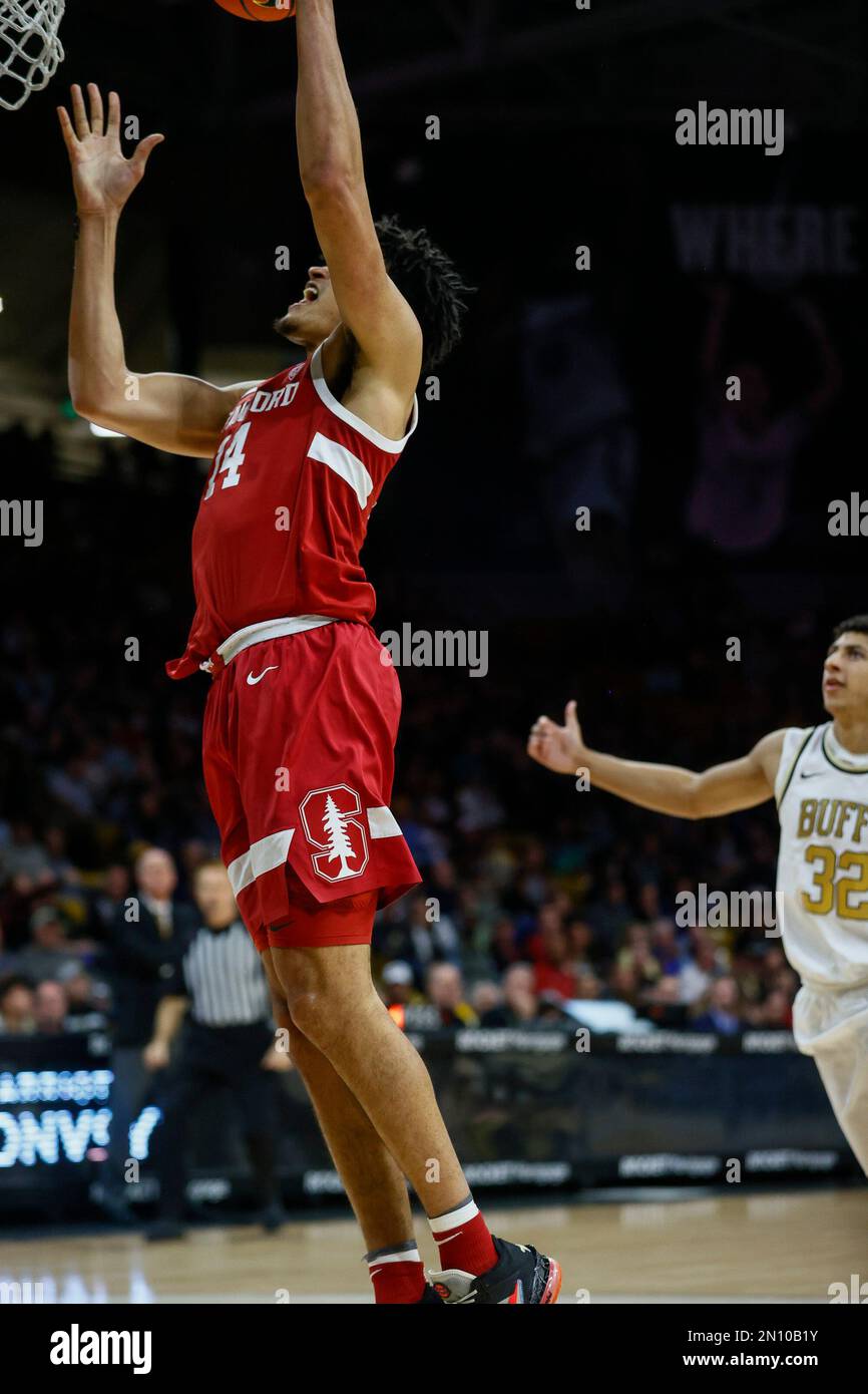 Boulder, CO, USA. 5th Feb, 2023. Stanford Cardinal forward Spencer ...
