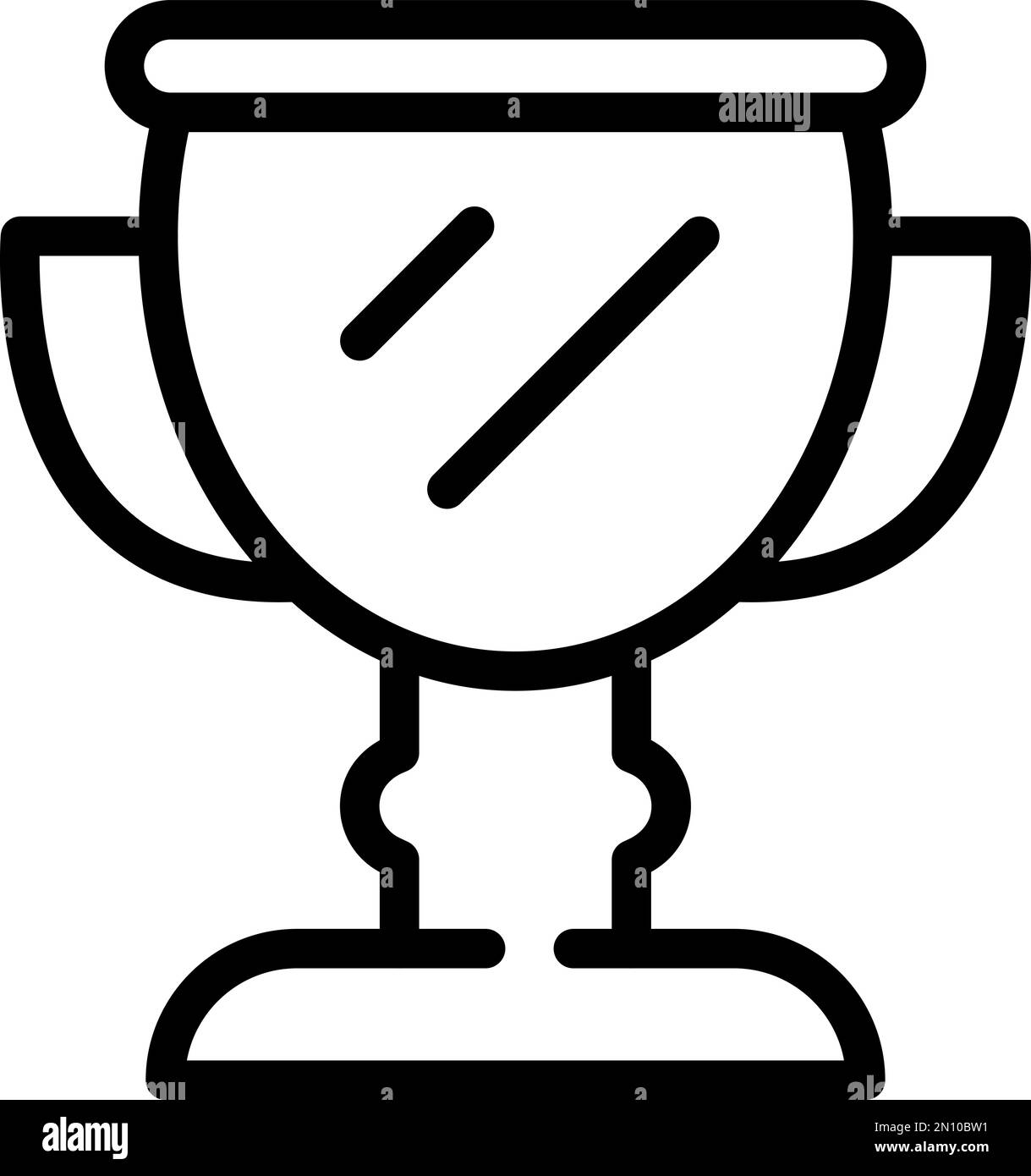 Victory honor icon outline vector. Cup prize. Winner award Stock Vector ...