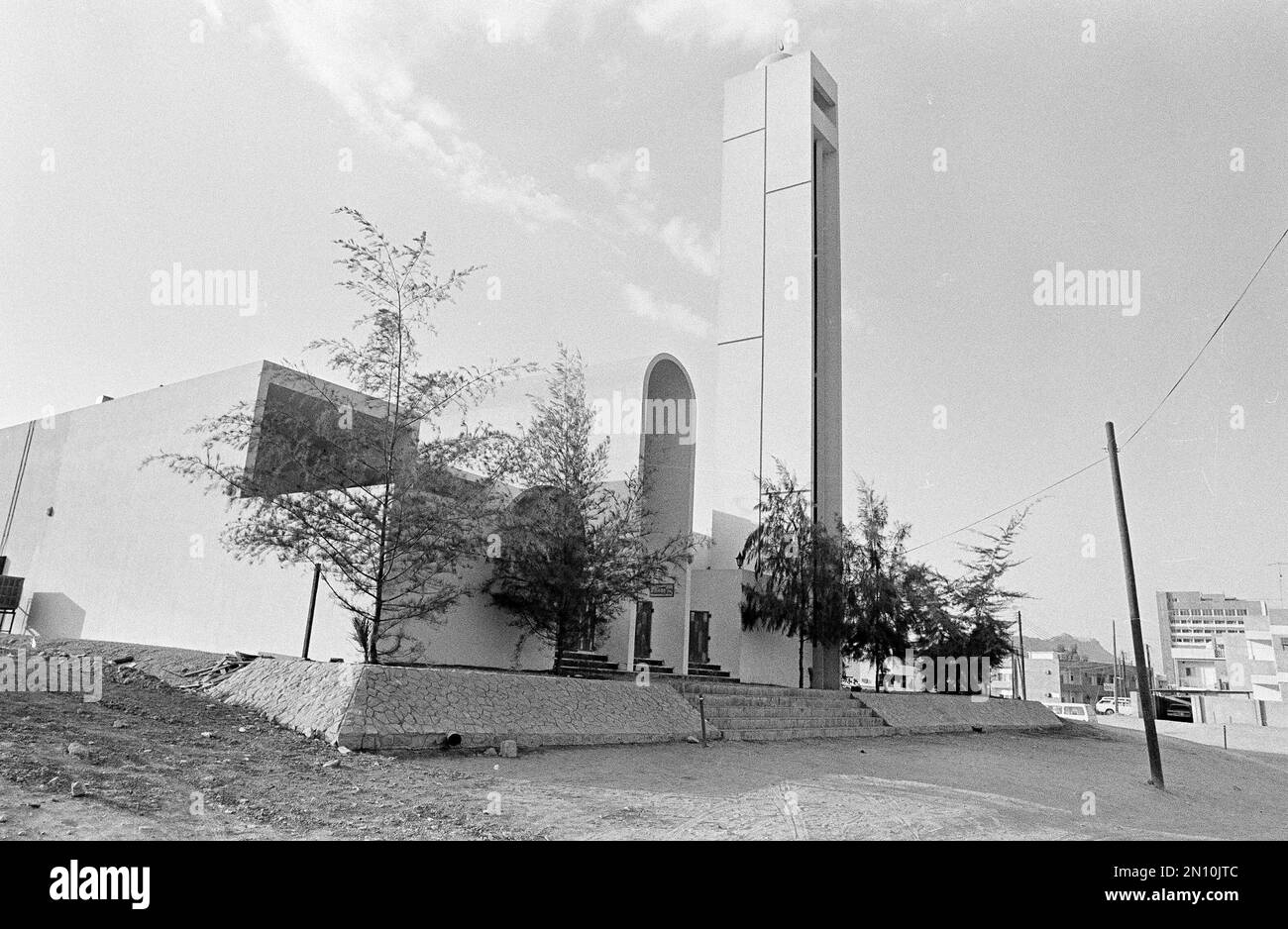 A mosque in Muscat, Oman that resembles a Christian church is seen, Dec ...