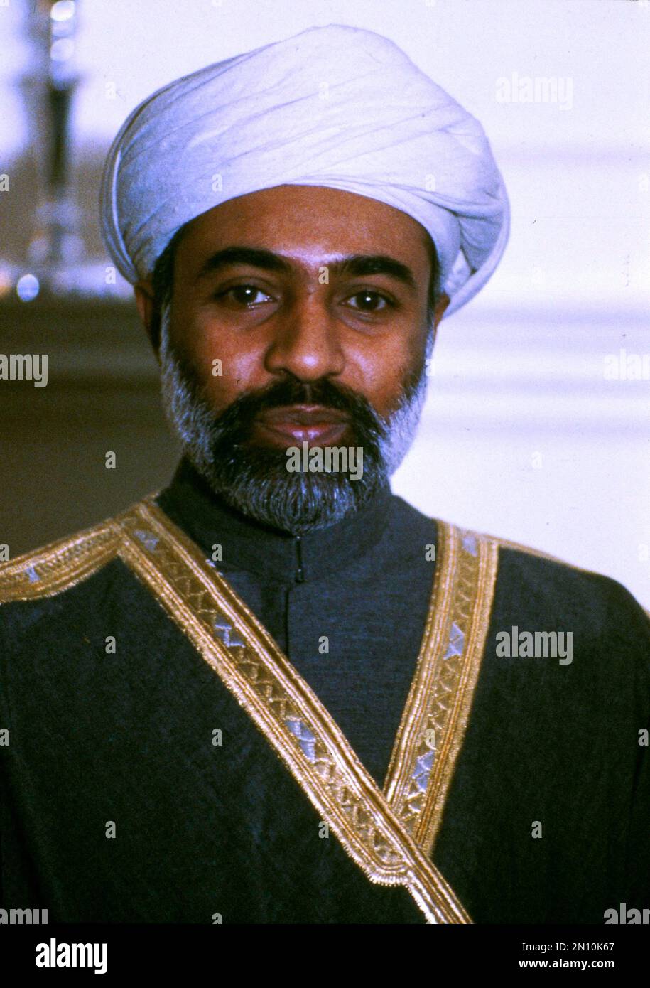 Qaboos bin Said al Said, Sultan of Oman is pictured in Cairo, Egypt ...
