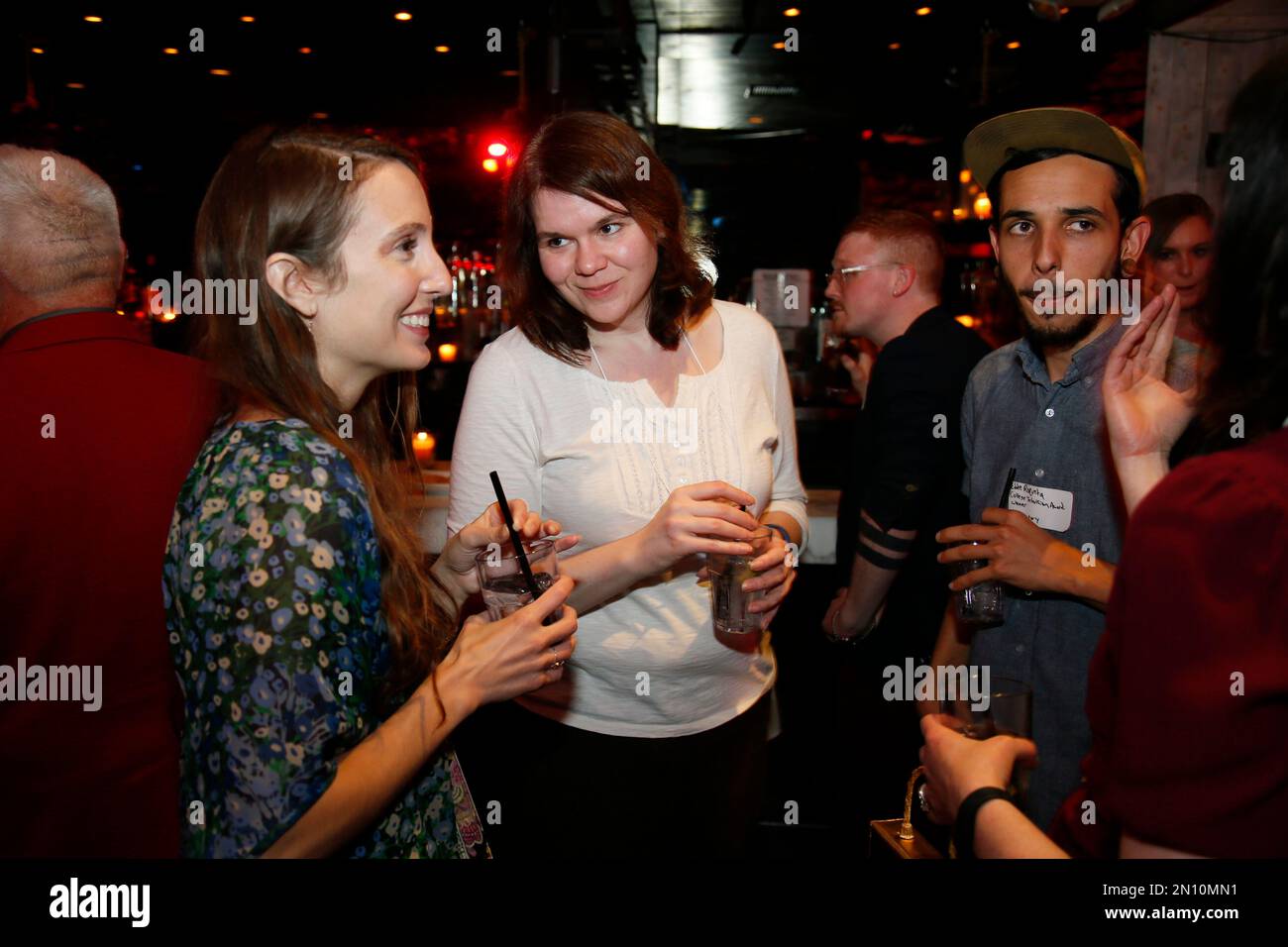From left to right, Elana Levine, Melissa Poppe, Caryn Murphy, and ...