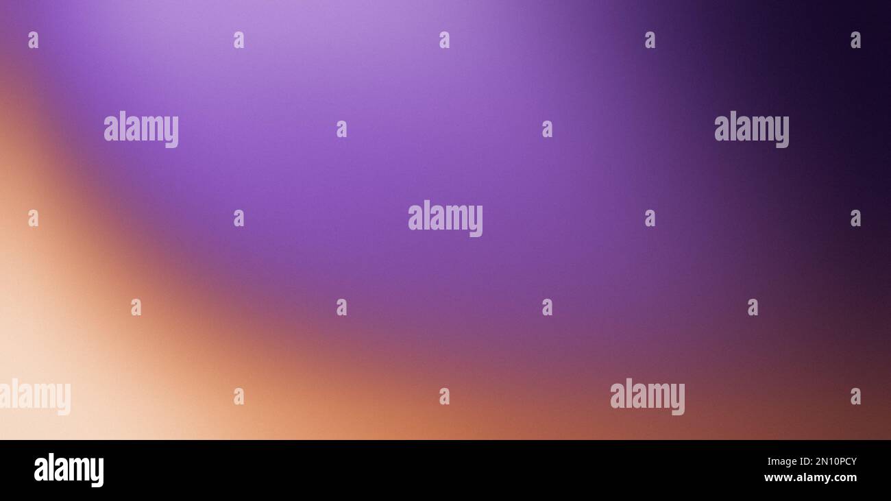 Purple orange gradient background, abstract blurred grainy banner ...