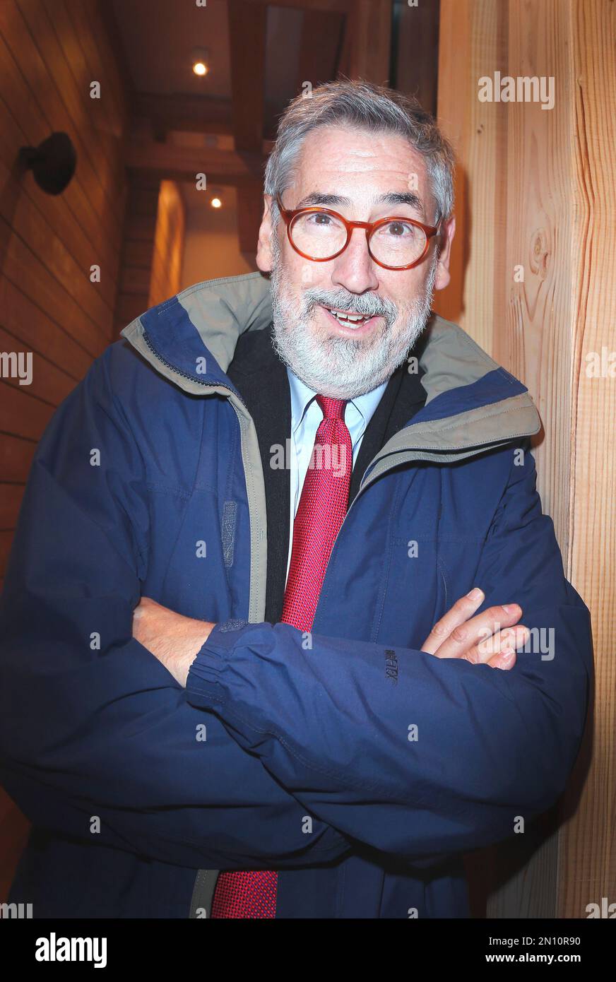 US Director John Landis poses for photographers prior to a presentation ...