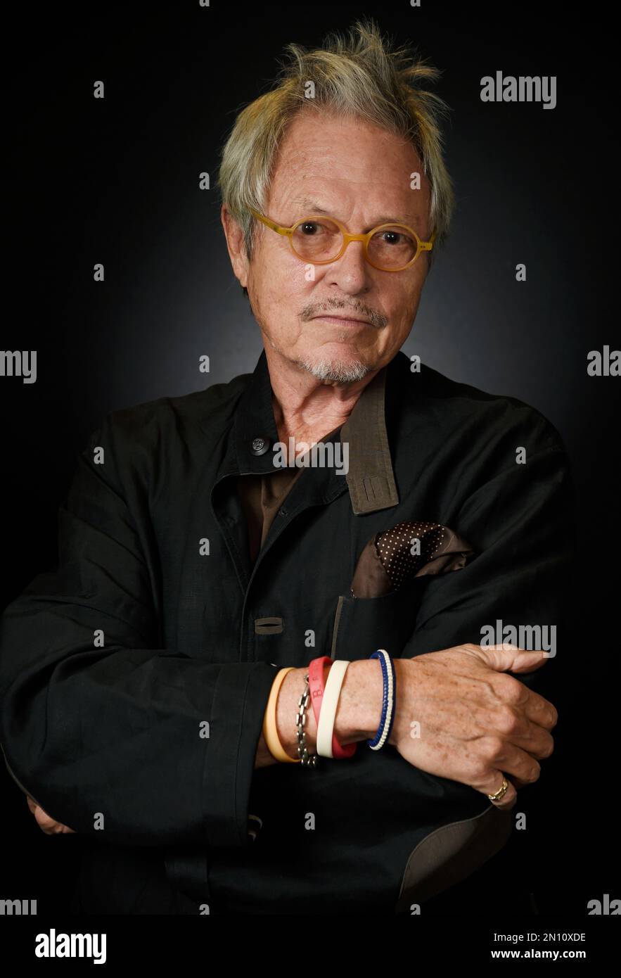 Filmmaker Michael Lindsay-Hogg poses for a portrait on Monday, Oct. 19 ...
