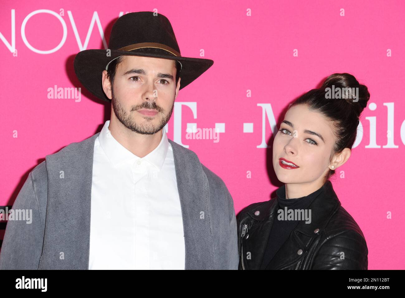 Jayson Blair, Allison Paige attends T-Mobile's Launch of Un-carrier X ...