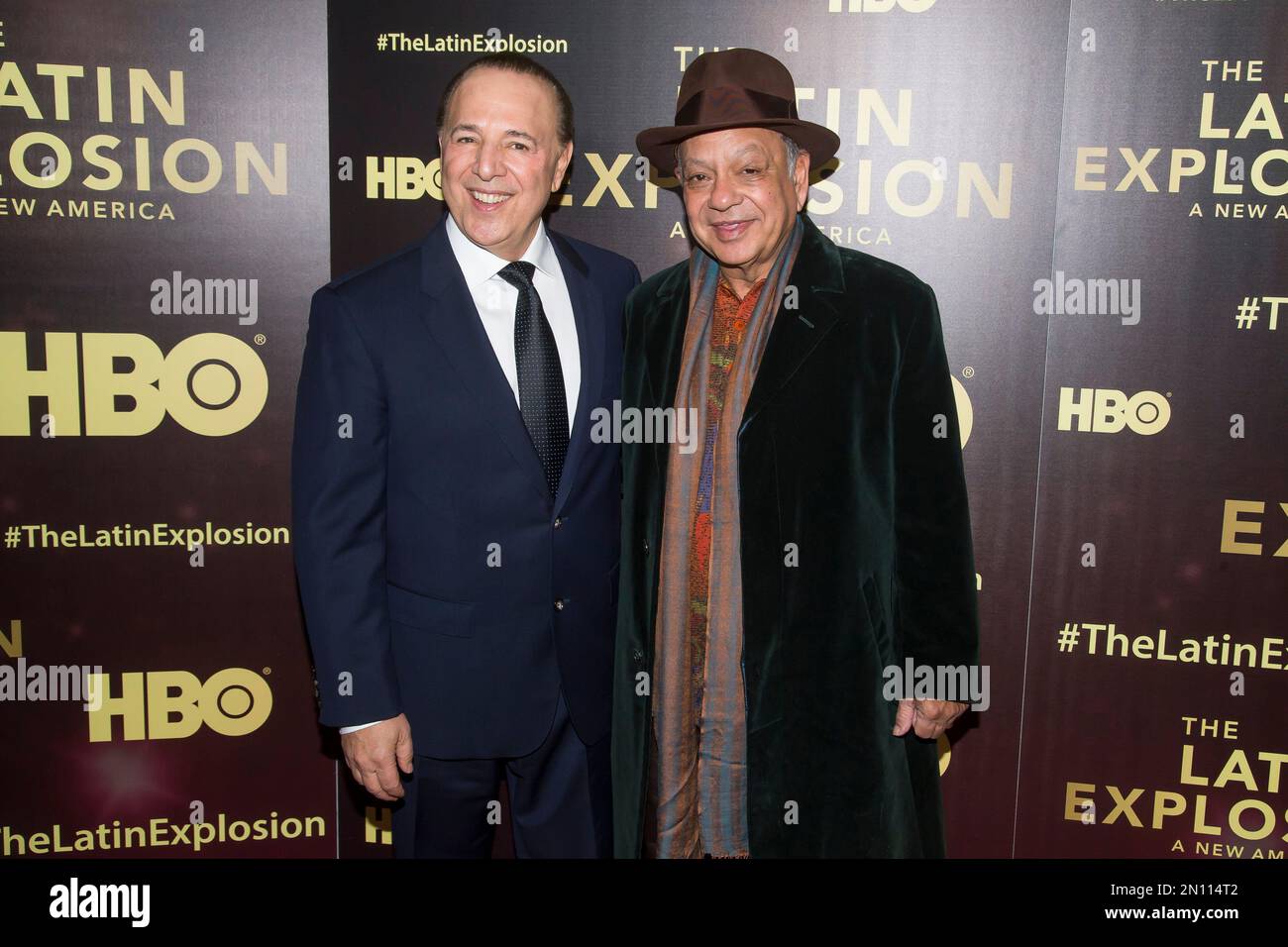 Tommy Mottola and Cheech Marin attend the premiere of the HBO ...