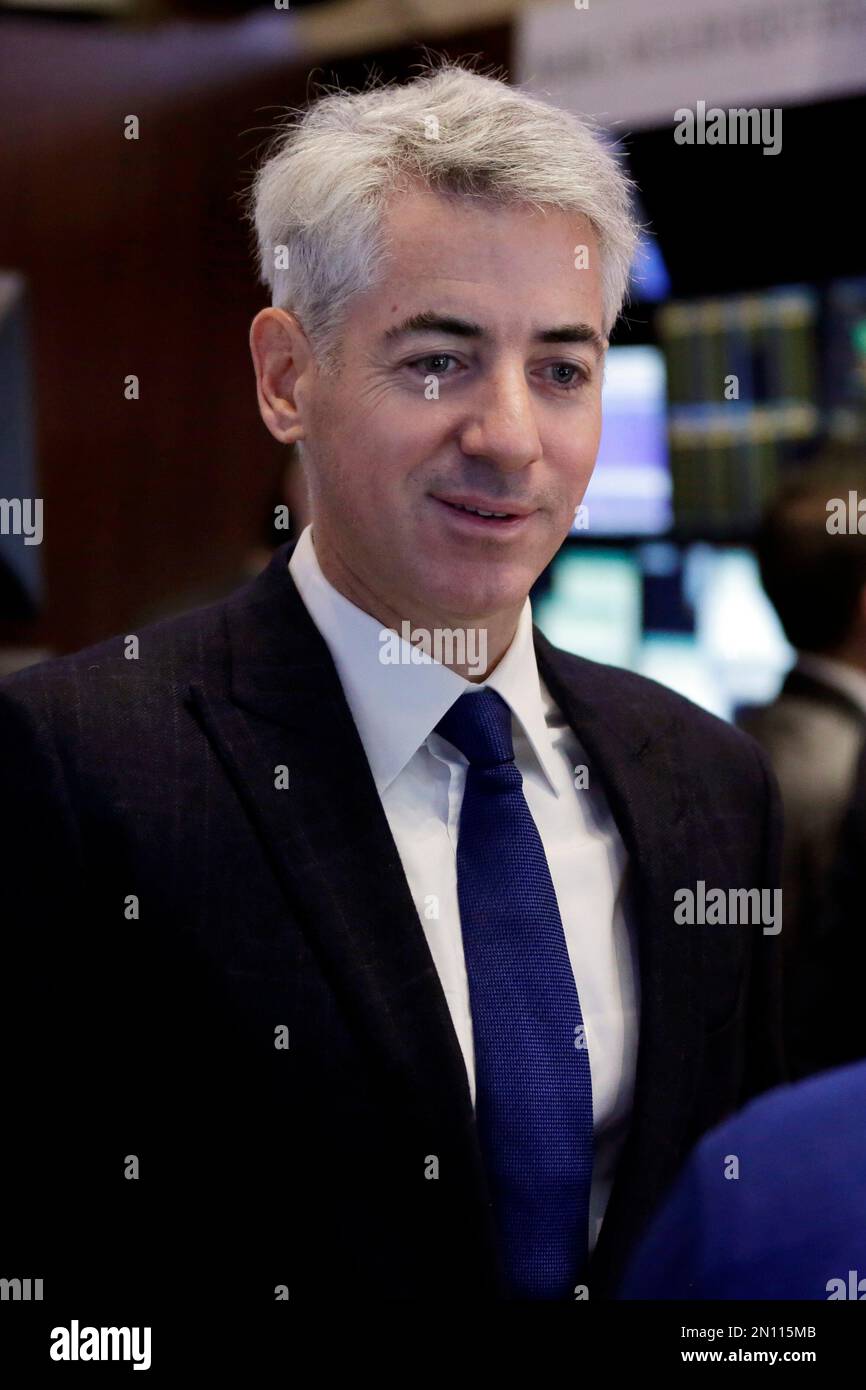 Bill Ackman, CEO and founder of Pershing Square Capital, visits the ...