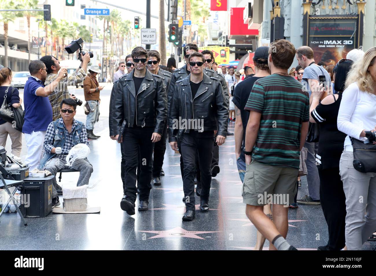 In this image distributed on Tuesday, Nov. 10, 2015 an army of ...