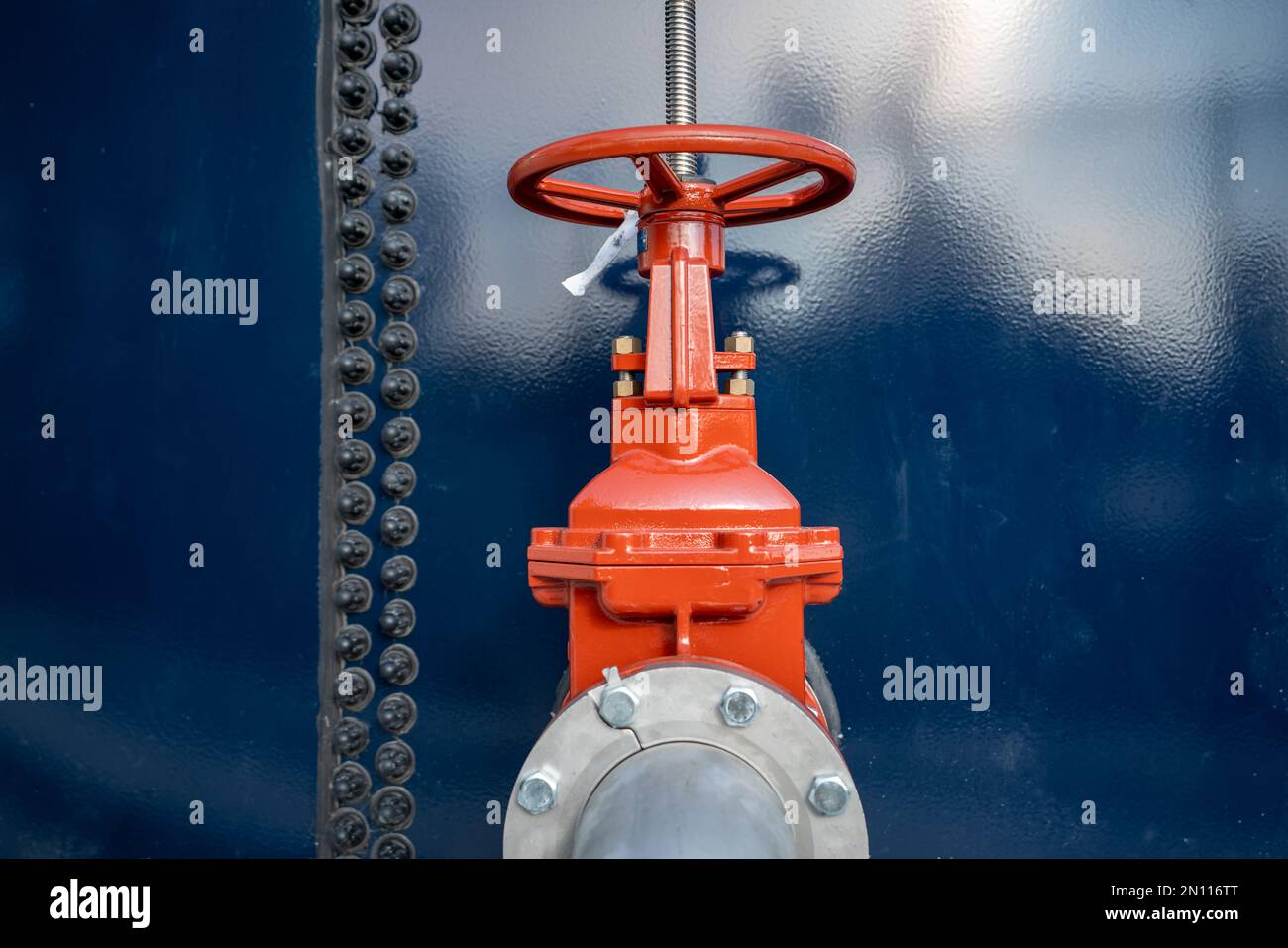 Blue water tank hi-res stock photography and images - Alamy