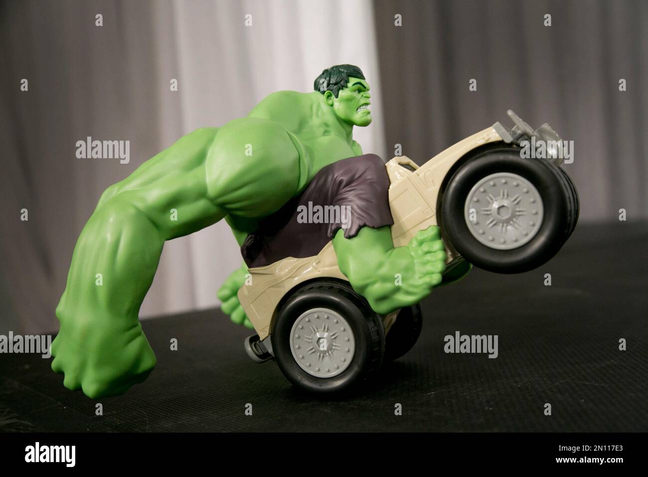 In this Sept. 29, 2015, photo, the Marvel Avengers Remote Control Hulk ...