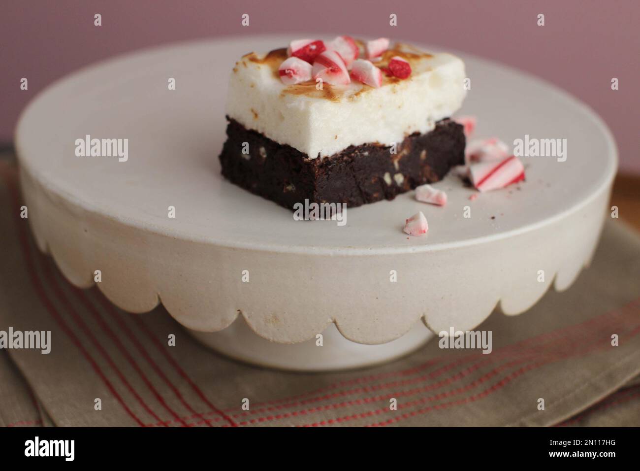 This Sept. 11, 2015 photo shows mini toasted marshmallow brownies in ...