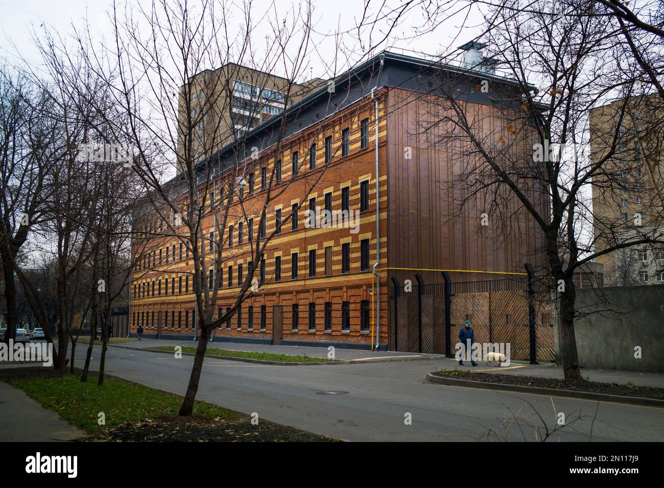 The building of the Gulag history museum is in Moscow, Russia, Monday ...