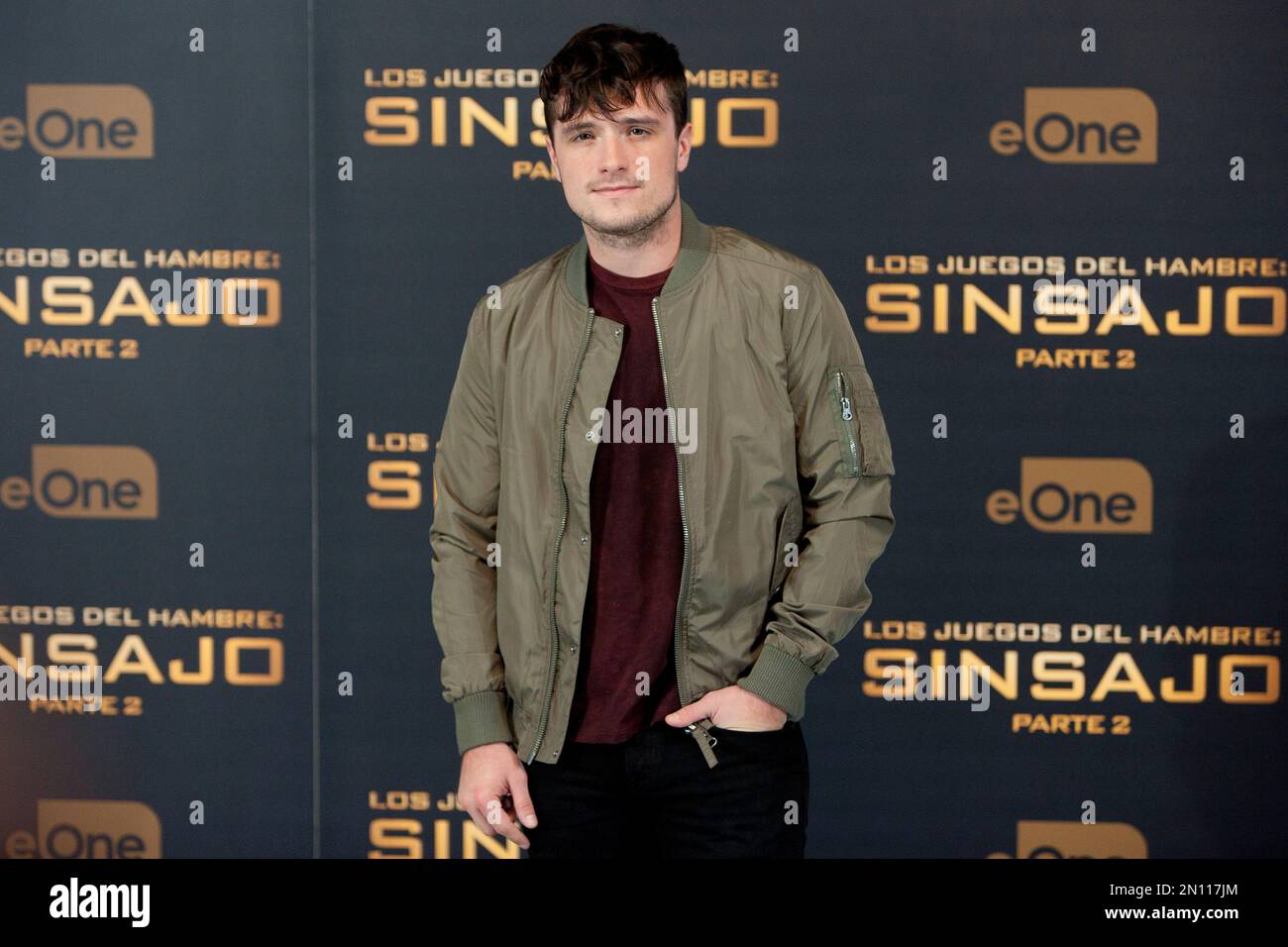 US actor Josh Hutcherson poses for photographers during the photocall ...